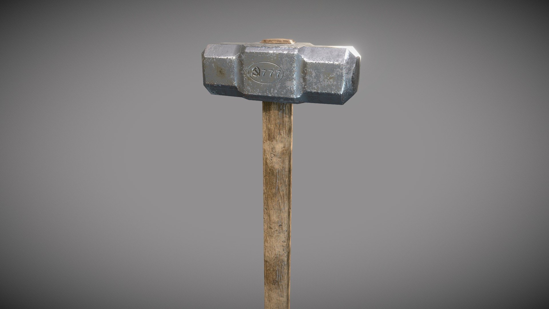 Construction hammer (LowPoly, Game ready) - 3D model by big-arch ...