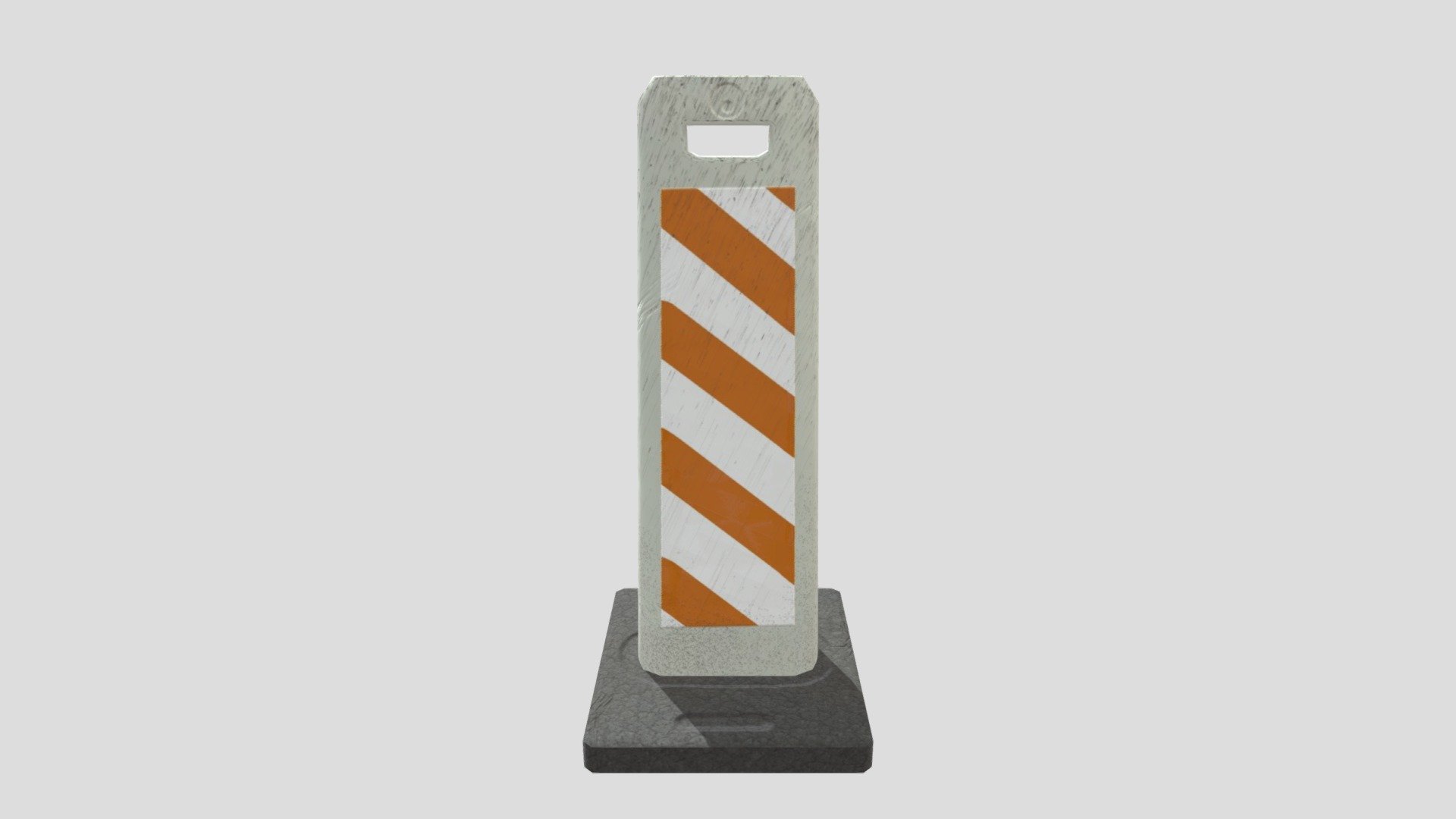 Rectangle Construction Cone - Download Free 3D model by Kyle Burton ...