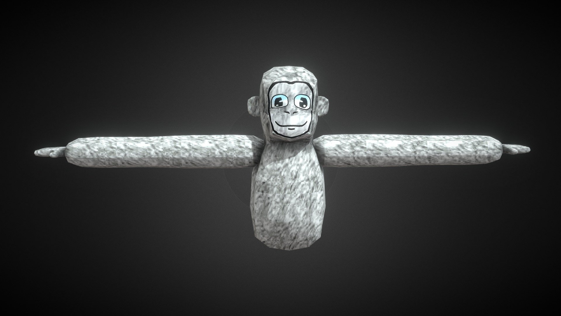 Gorilla Tag Fangame Player model "Bill" - Download Free 3D model by ...