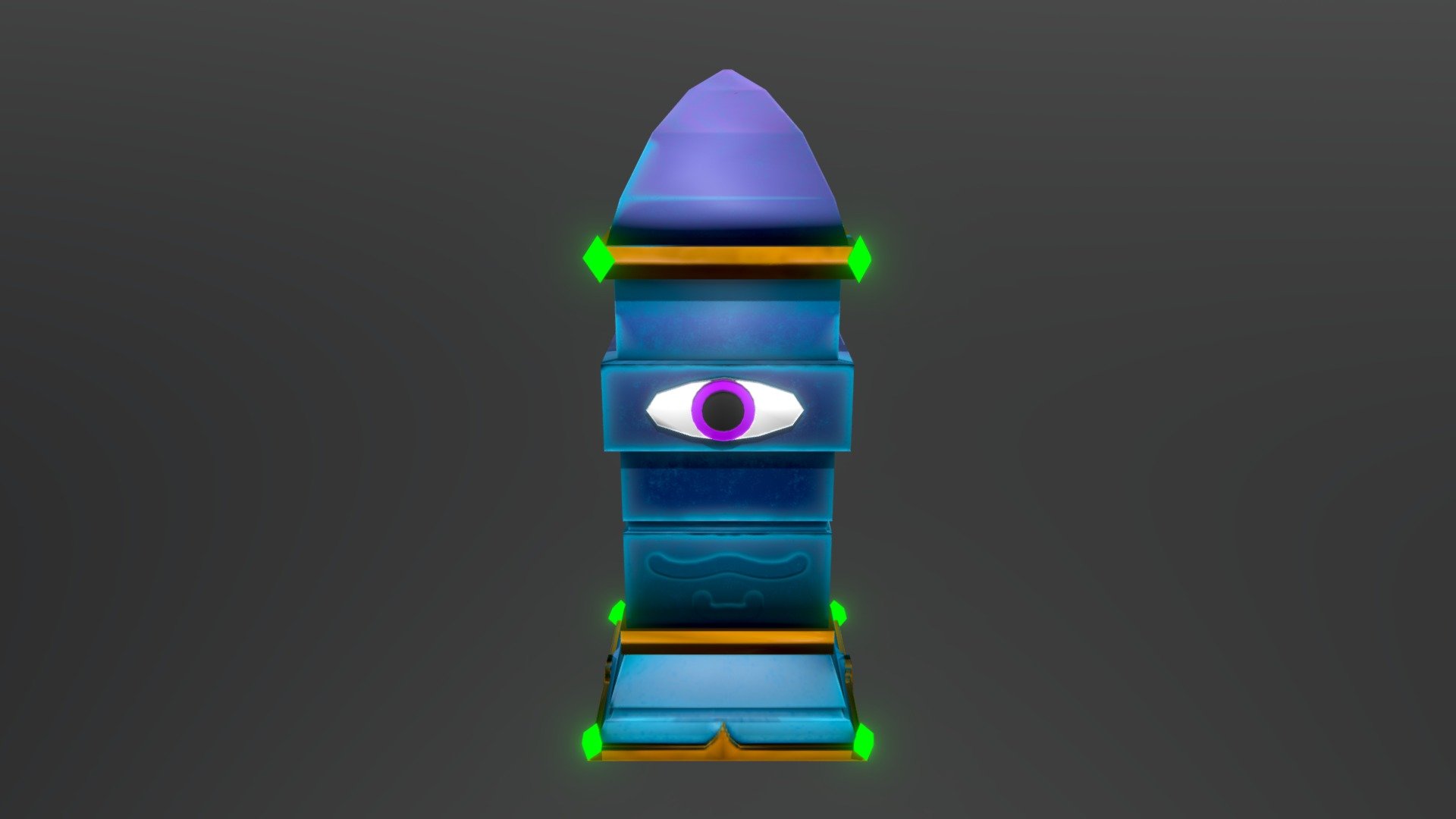 Space Pillar - 3D model by quintvld [69abac1] - Sketchfab
