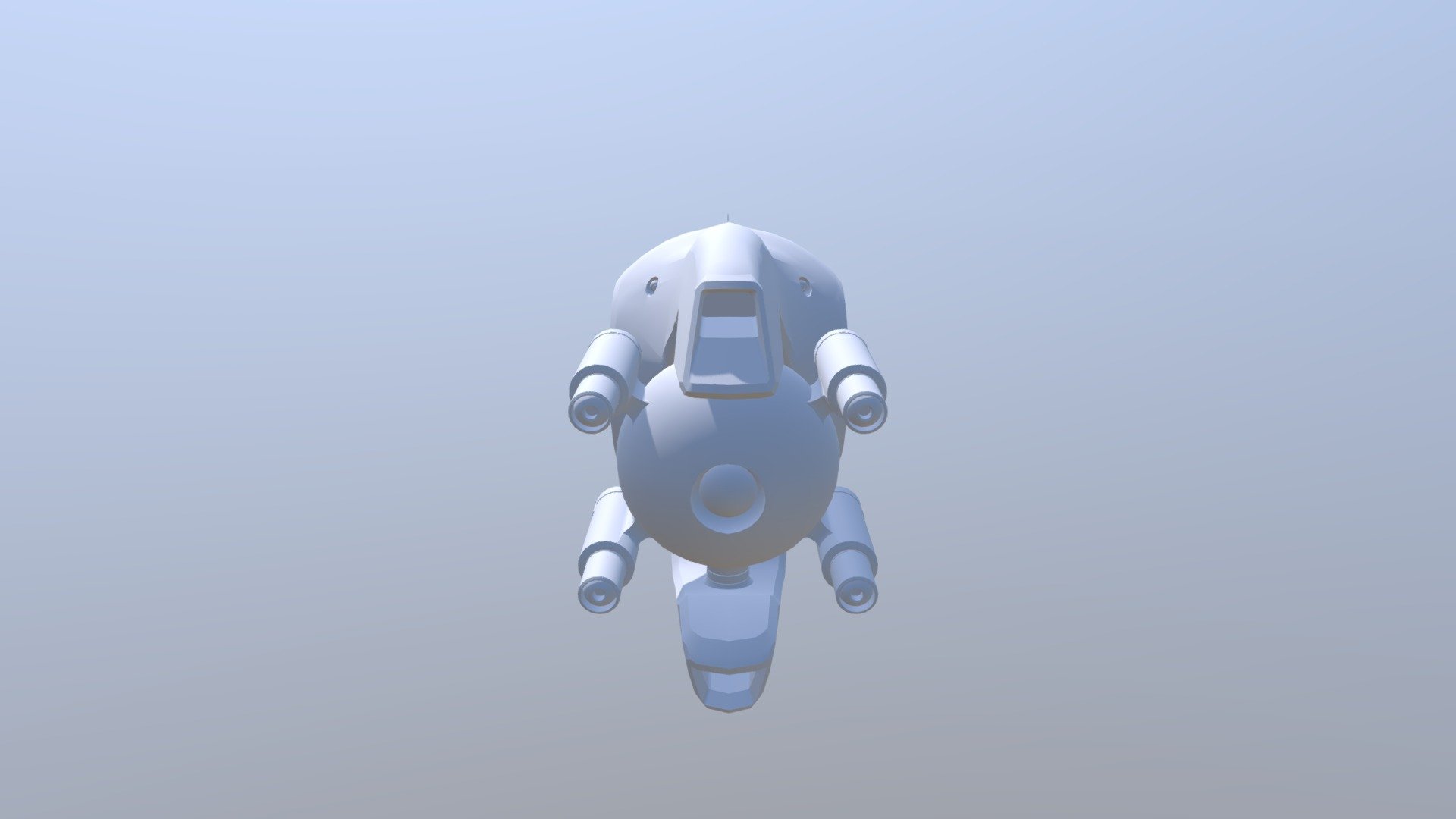 Flying Attack transport - 3D model by Andrey Lazarev (@sunsman ...