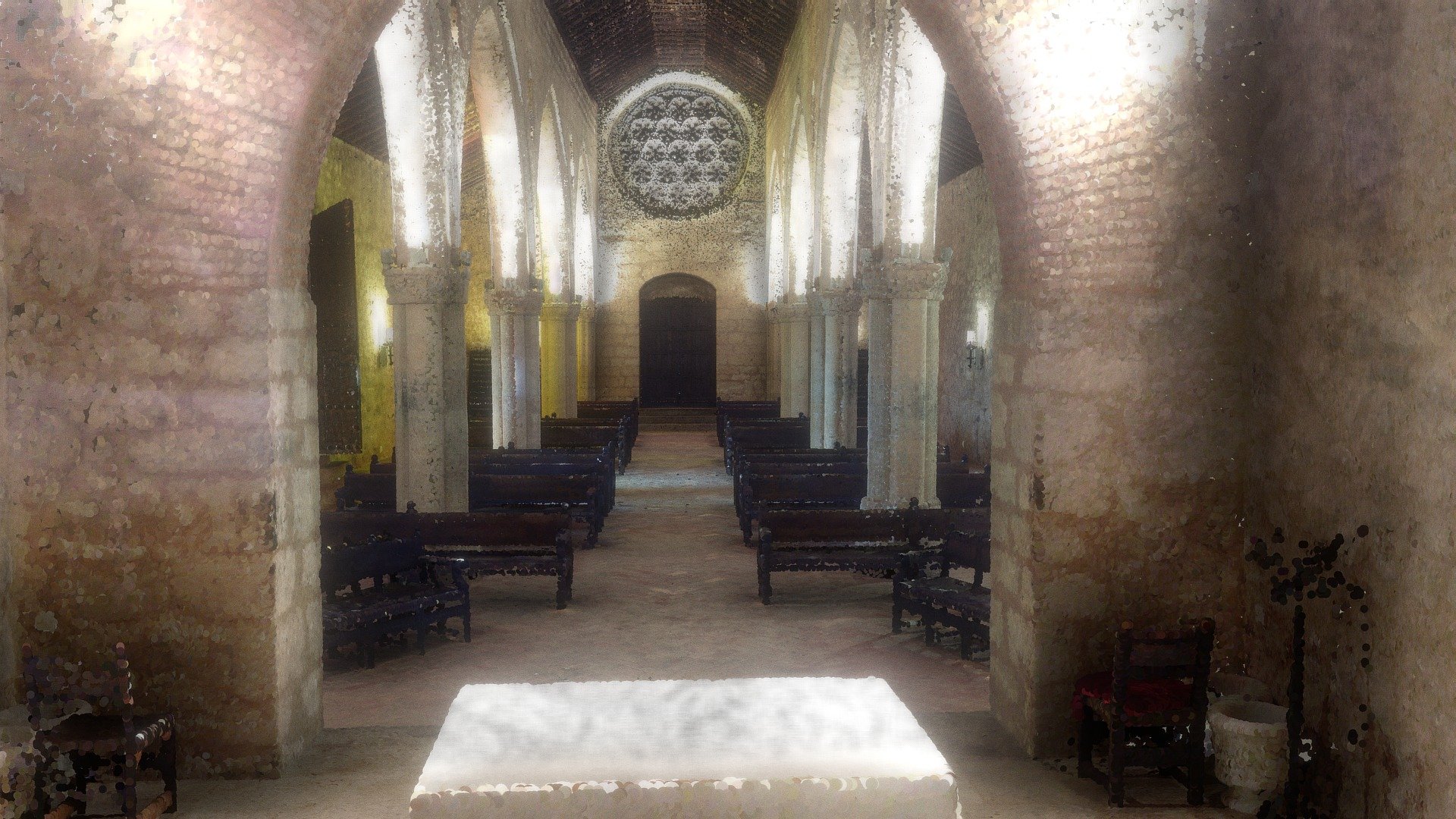 Point Cloud-Mediveal Hermitage of Alarcos, Spain - Download Free 3D ...