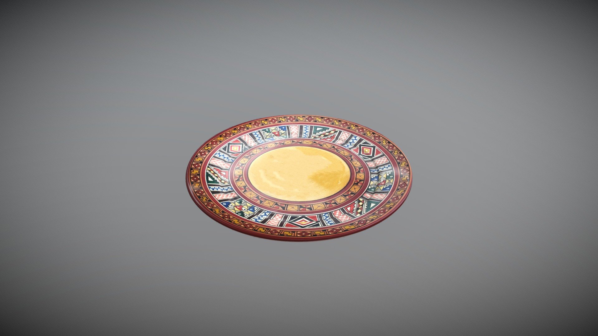 02 PLATO CONMEMORATIVO - 3D model by mincetur [69ad8ff] - Sketchfab