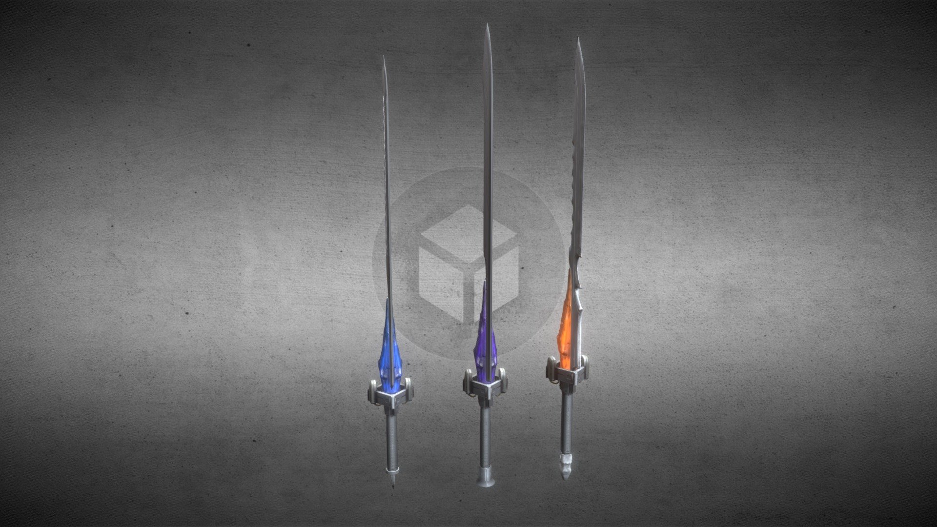 Destiny swords - Download Free 3D model by photon (that one larry ...
