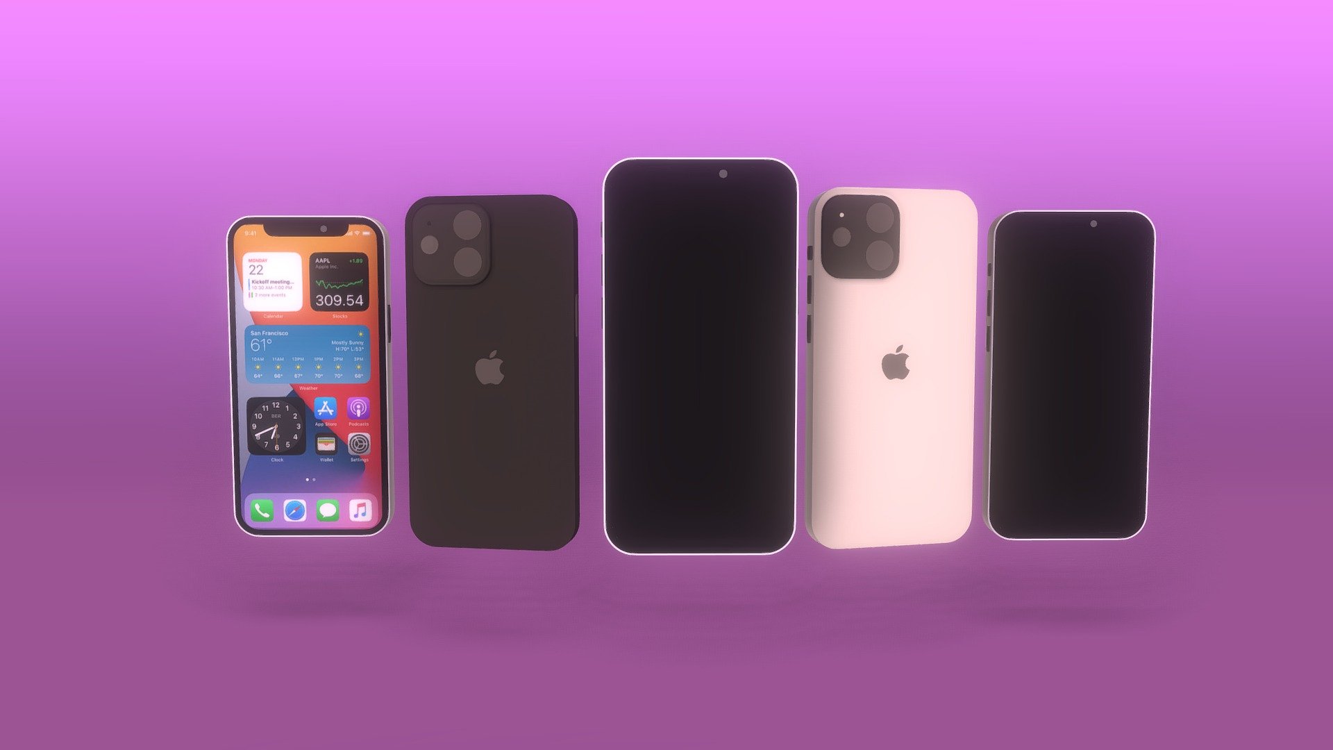 IPHONE 13 - Download Free 3D model by Yavinov (@yavnov) [69ae401 ...