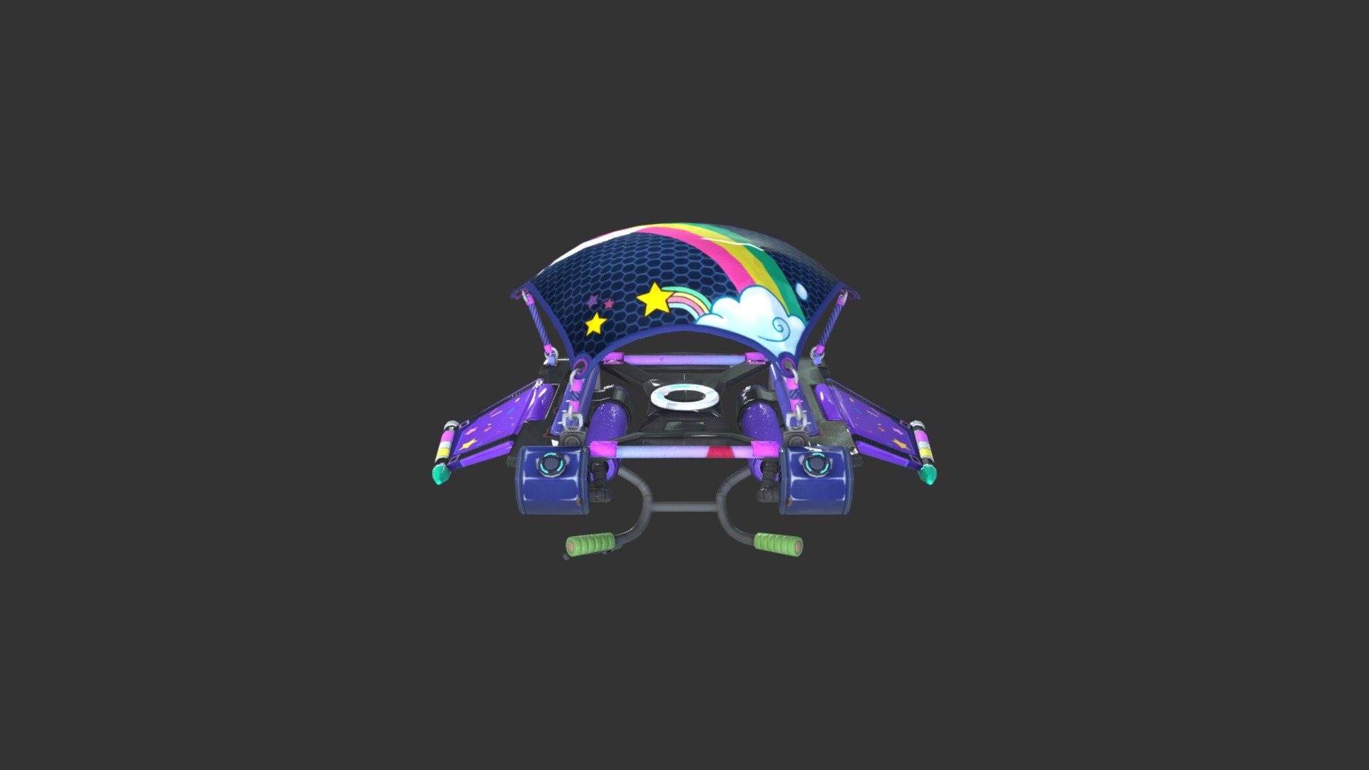 Rainbow Rider Glider - 3D model by Fortnite Skins (@fortniteskins ...