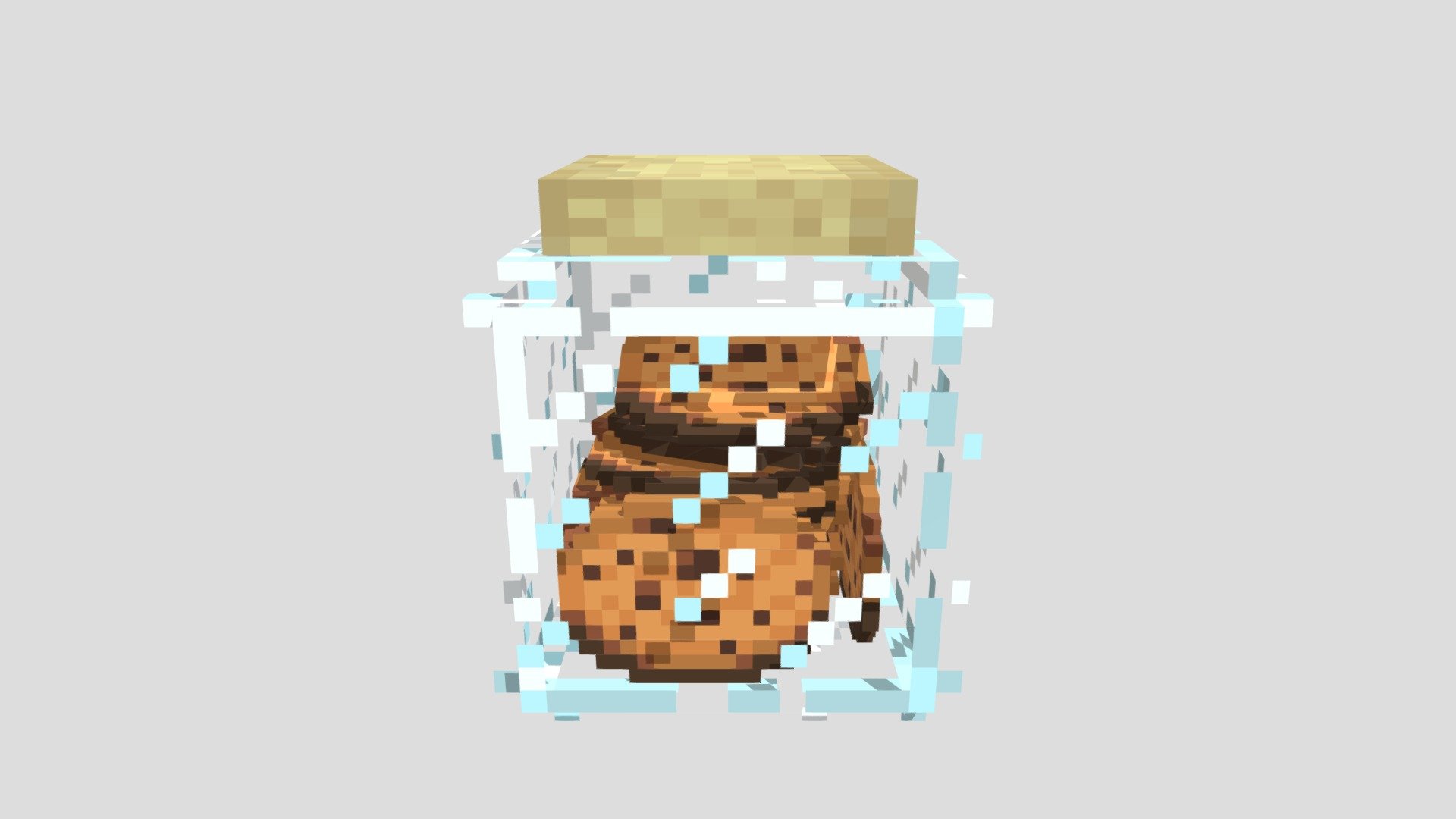 Cookie jar - 3D model by Misstykata [69b18b5] - Sketchfab