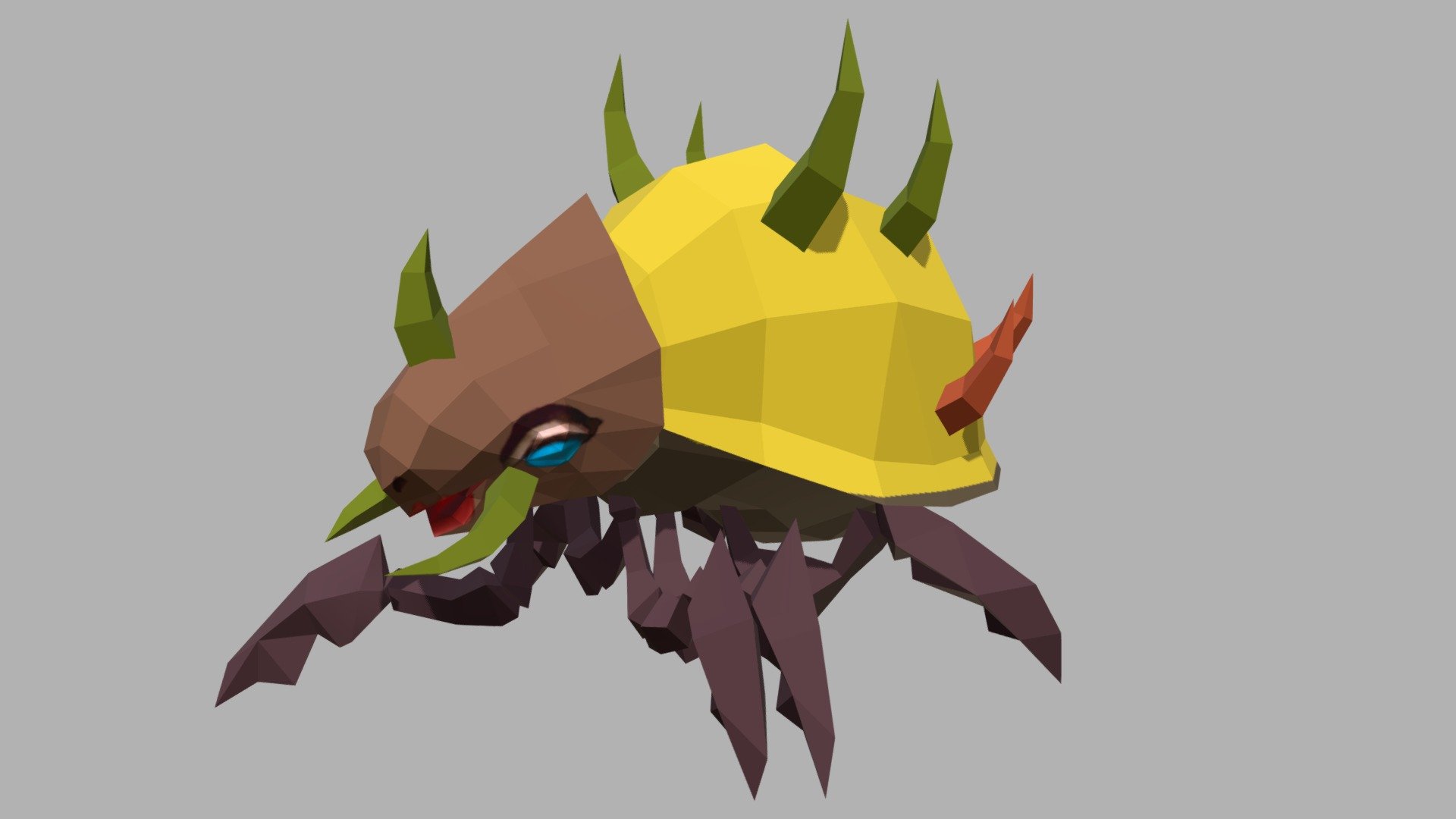 Stinkbug (Walk) - 3D model by josluat91 [69b1992] - Sketchfab