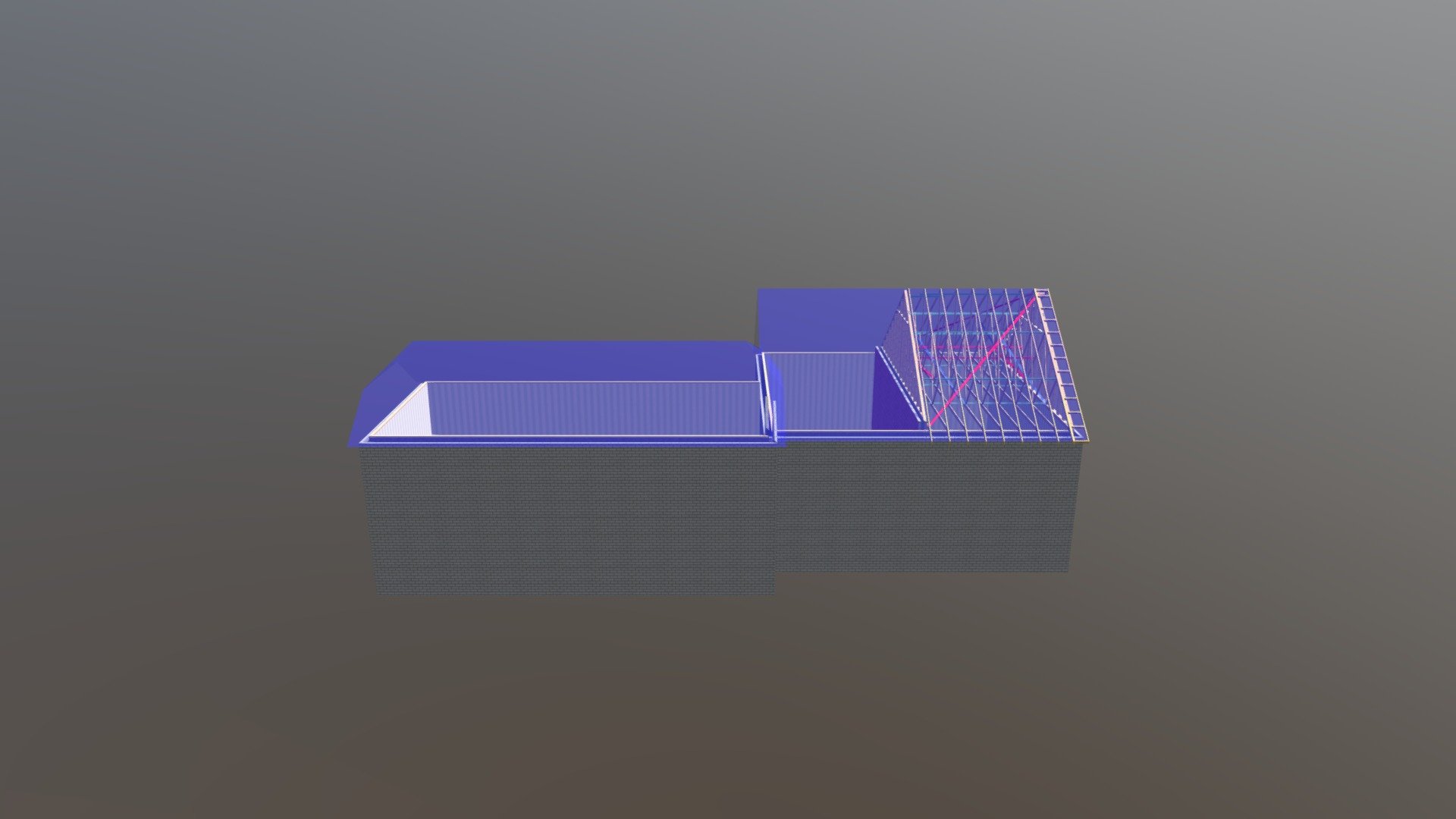 P10997U, Linton roof layout - 3D model by Martin Hallam. Harmony Timber ...