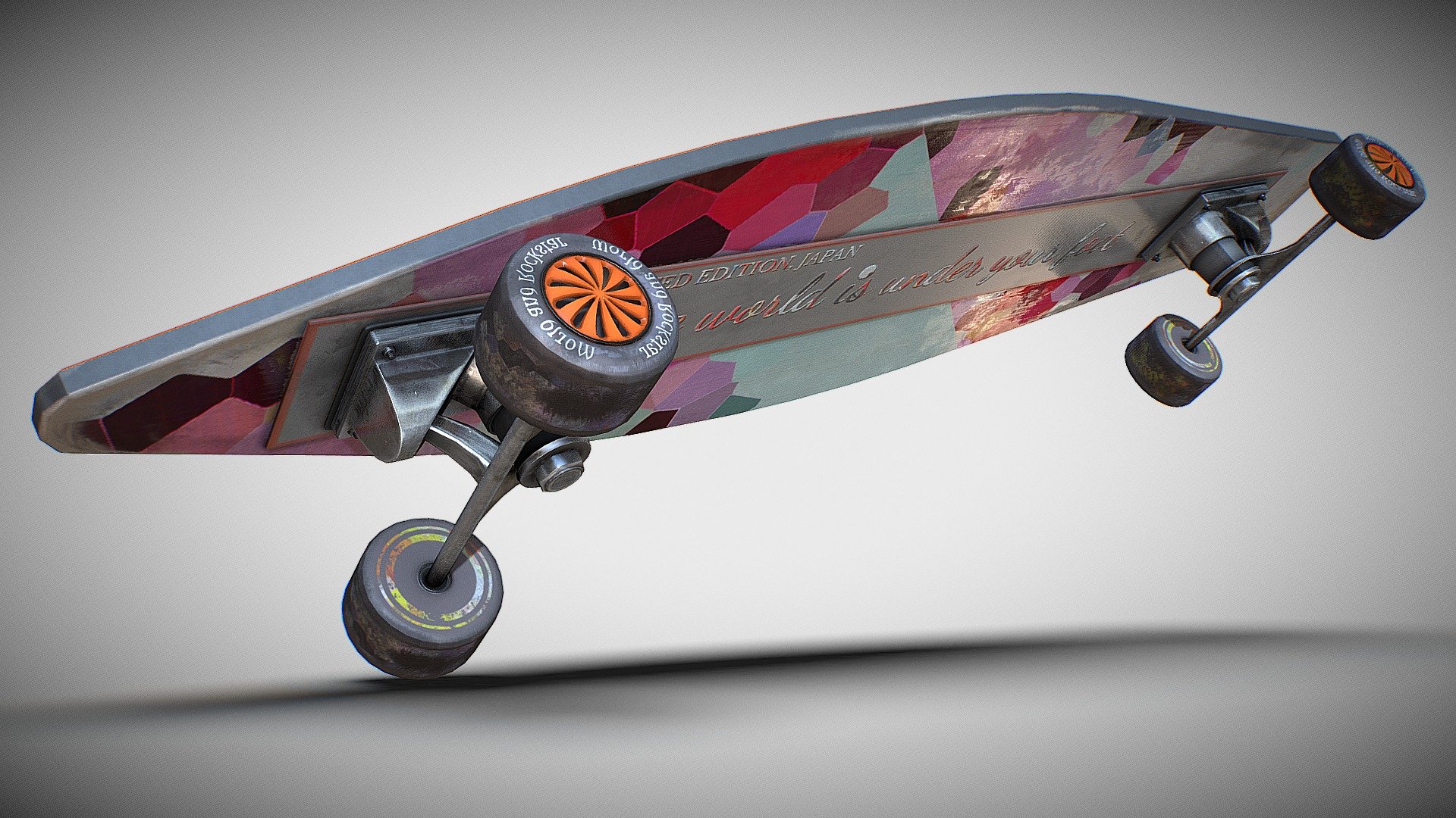 Skateboard - 3D model by Vassalli Massimo (@massimovassalli) [69b2d5a ...