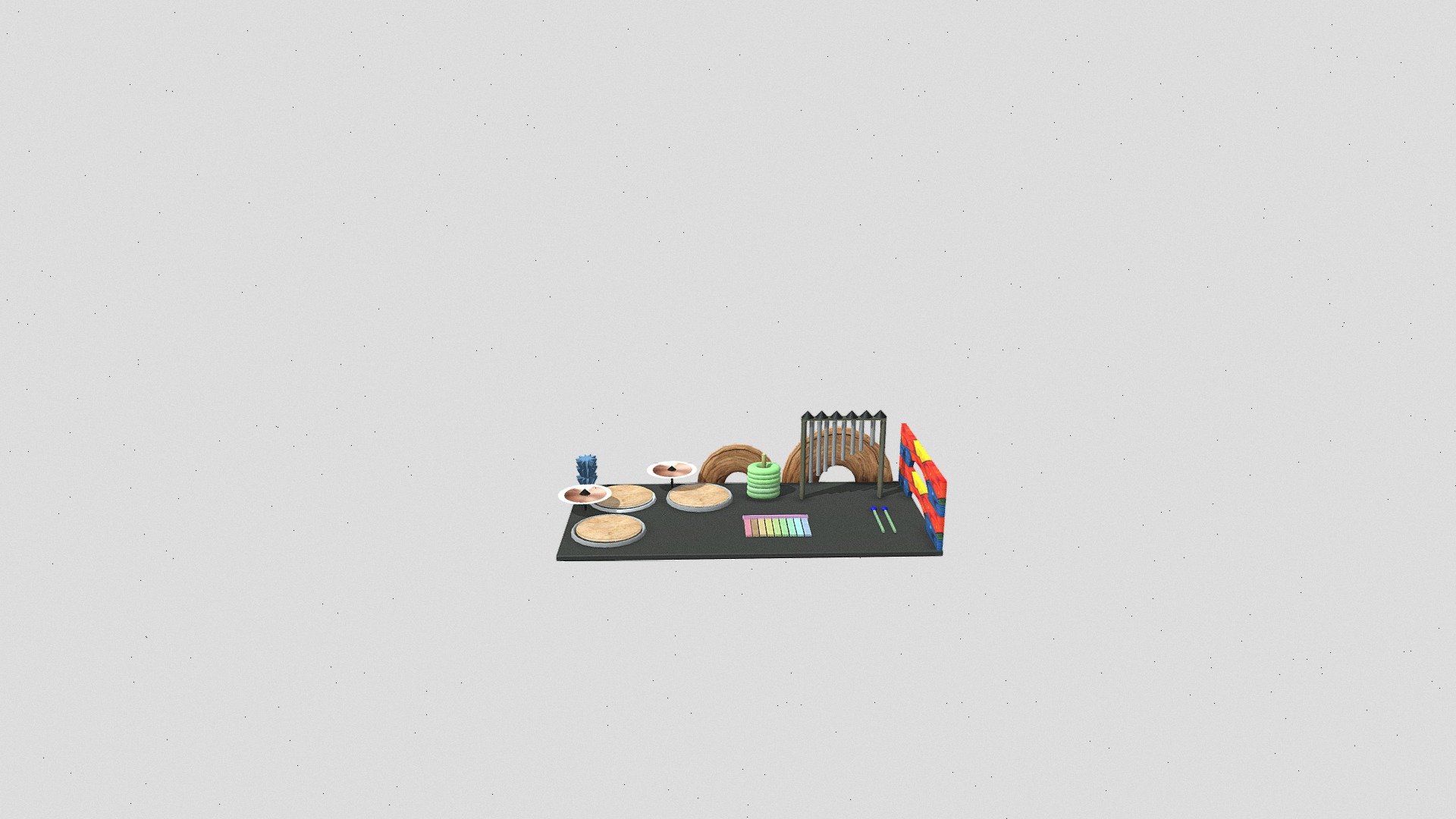 toy table - 3D model by hadleyfox [69b34de] - Sketchfab