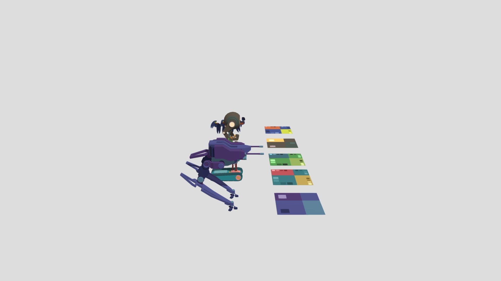 xyz hw paint (v2) - Download Free 3D model by Playa_421 [69b3b8d ...