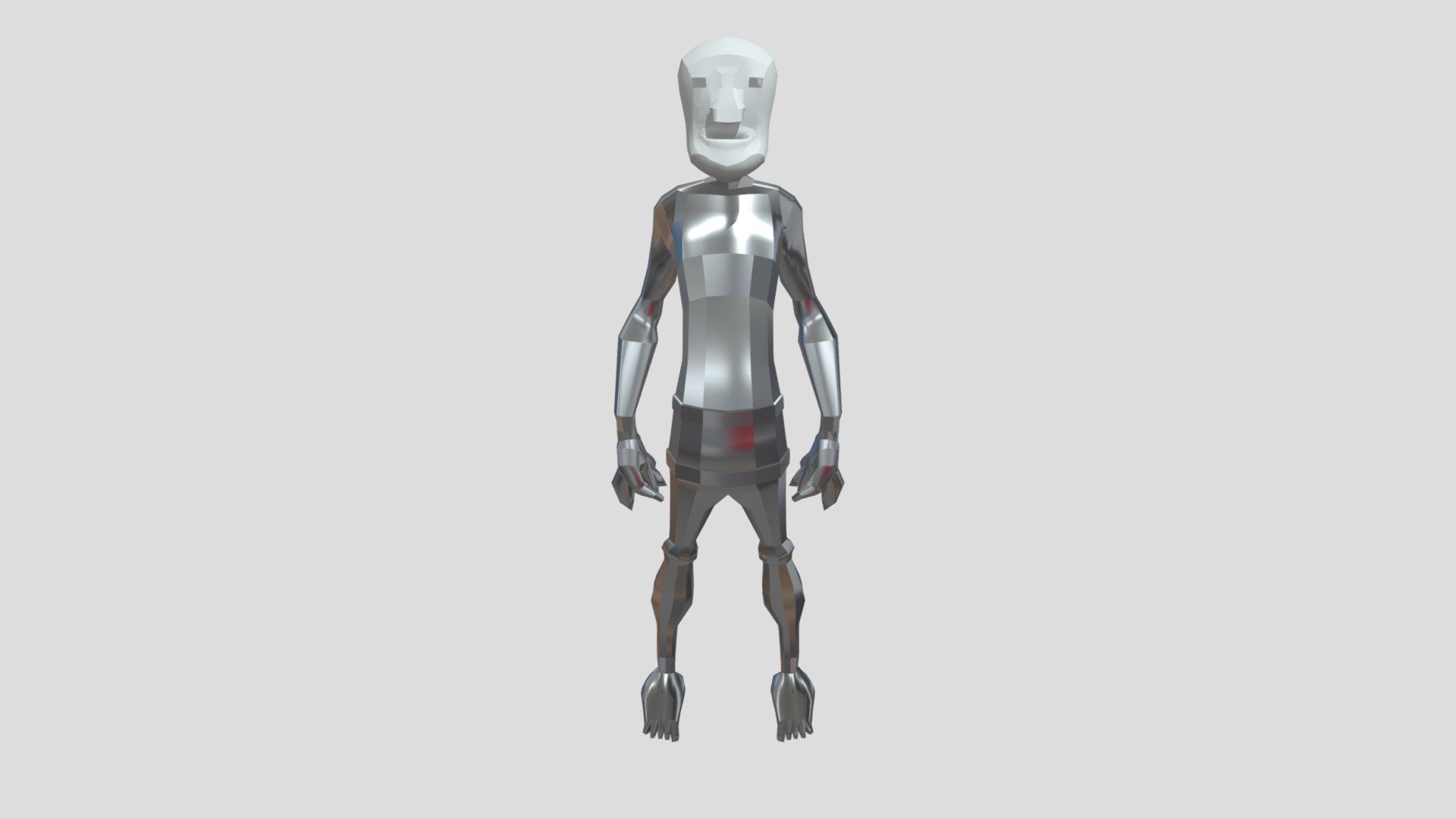 Man basic structure model - 3D model by jaspreetsingh24 [69b3c52 ...