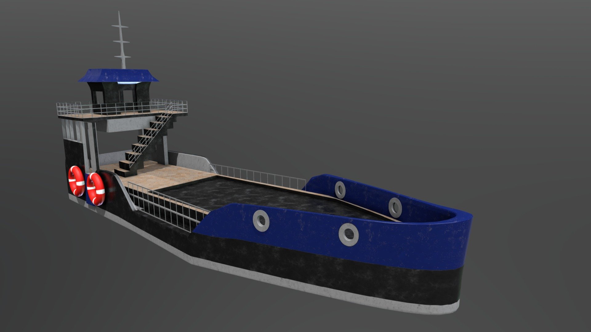 Ship - Download Free 3D model by chaschinkaa [69b444b] - Sketchfab