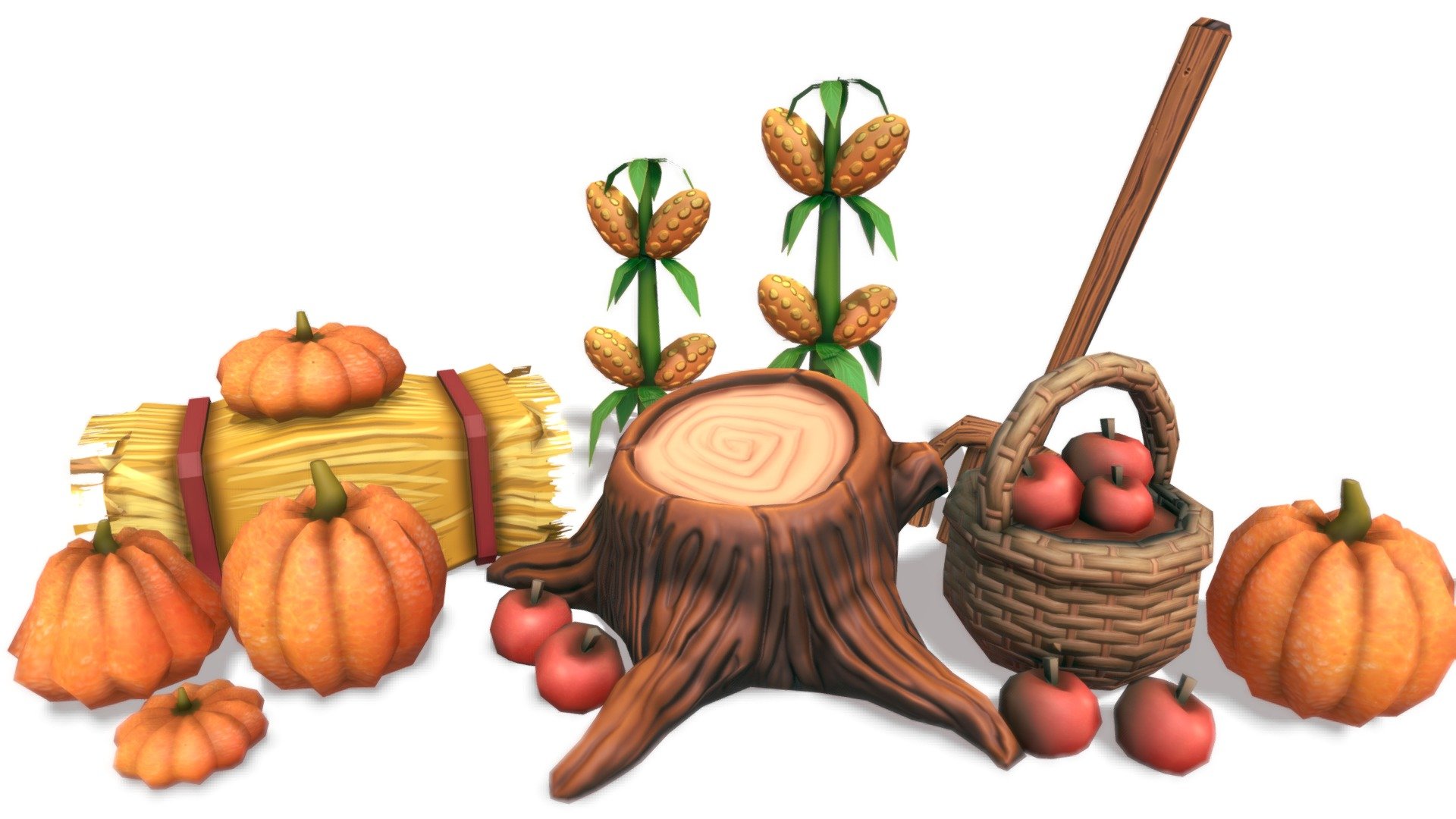 Fall Assets - 3D model by Rhett Wimmer (@Pavus_The_Pug) [69b493b ...