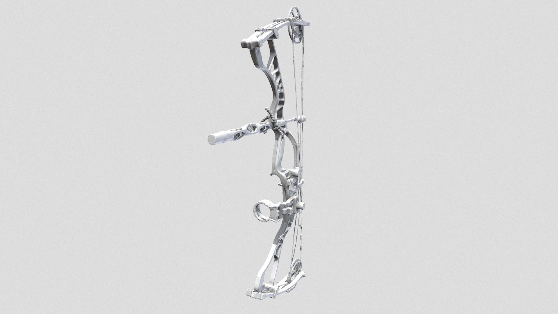 Compound bow - 3D model by Arthur NY (@ArthurYoung-Spivey) [69b63d8 ...