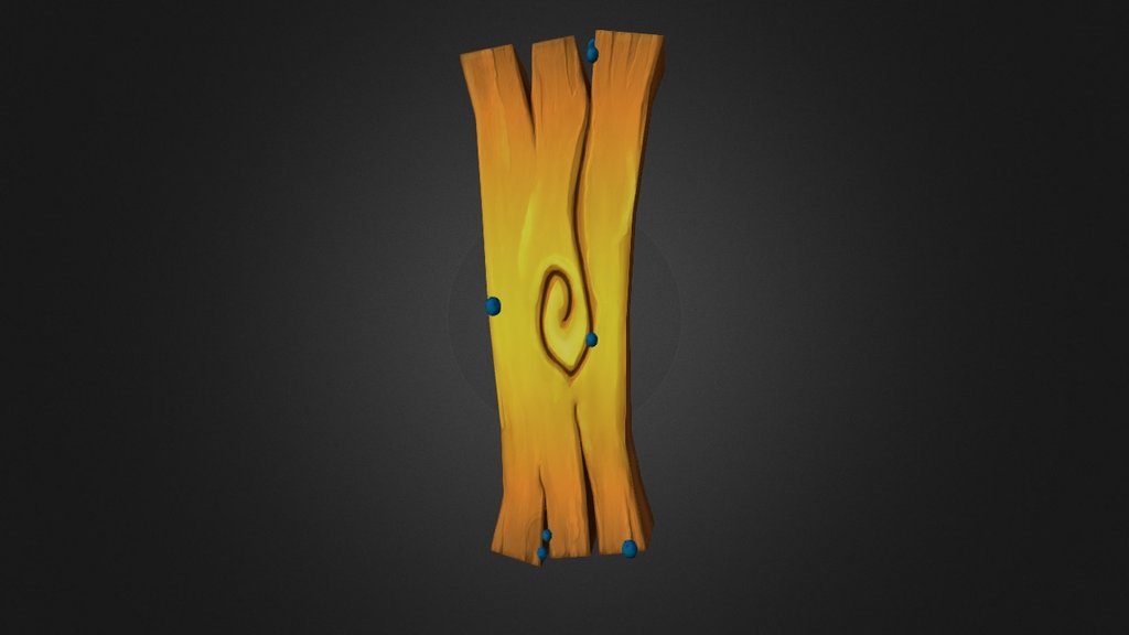 Stylized Wood Plank - 3D model by Pedro Geada (@Geada) [69b6c8d ...