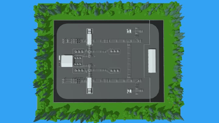 Substation 3D models - Sketchfab