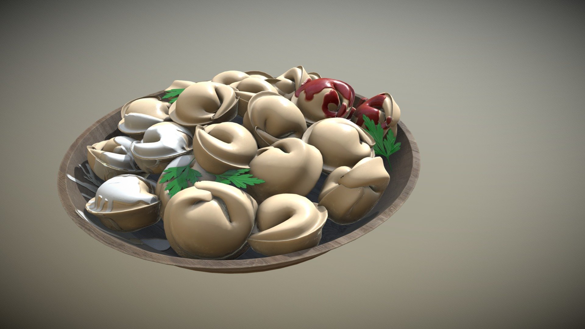 ПЕЛЬМЕШКИ | DUMPLINGS - 3D model by prestupnikn1 [69b9692] - Sketchfab