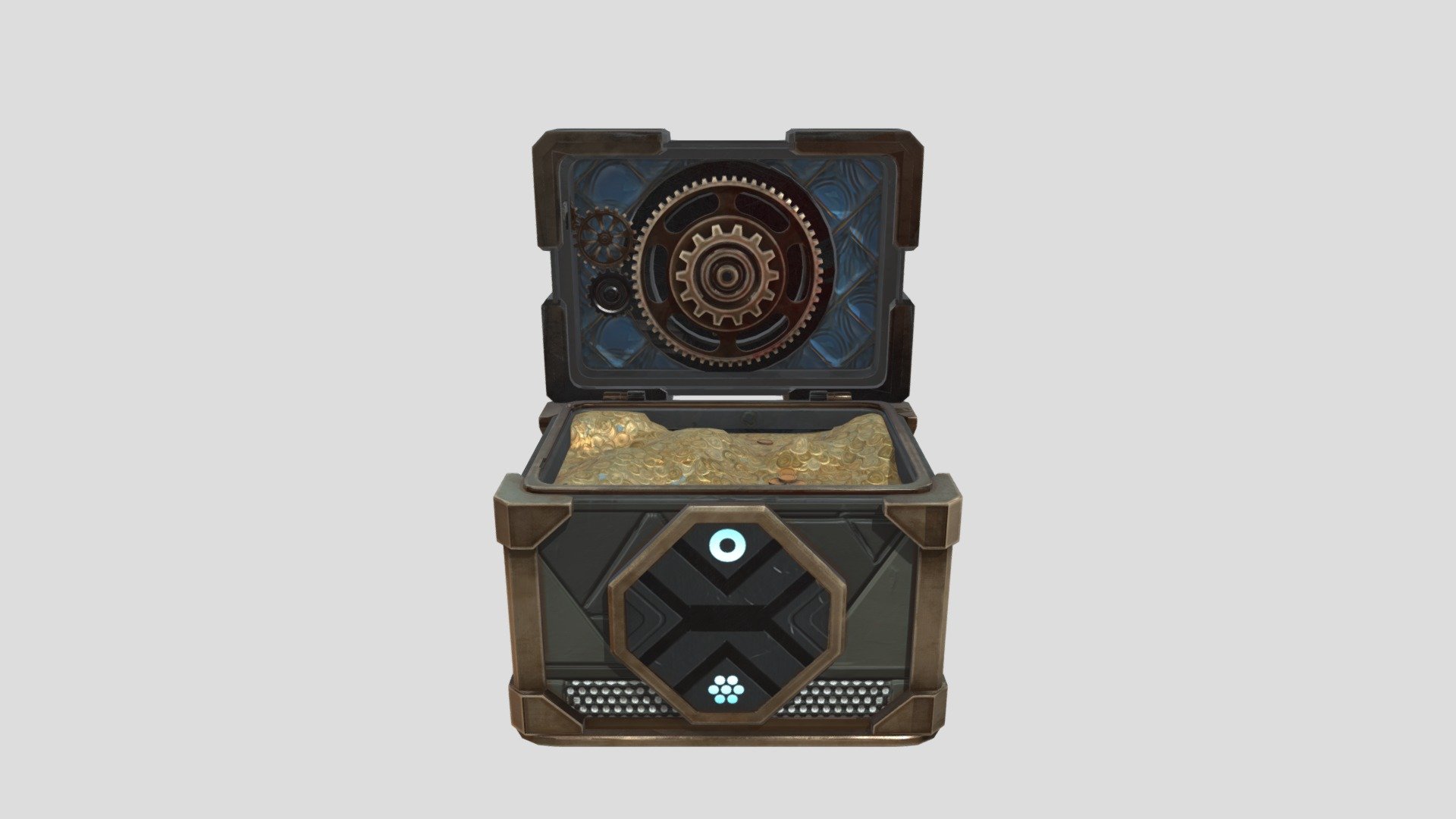 Arcane Chest - 3D model by Tempoch (@tempochart) [69bb5e8] - Sketchfab