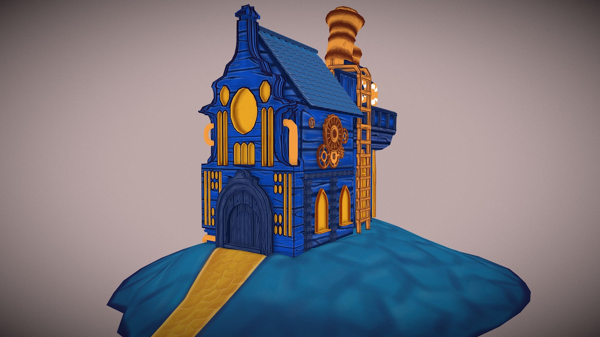 Haunted Church - 3D model by harrysean [69bbbf9] - Sketchfab
