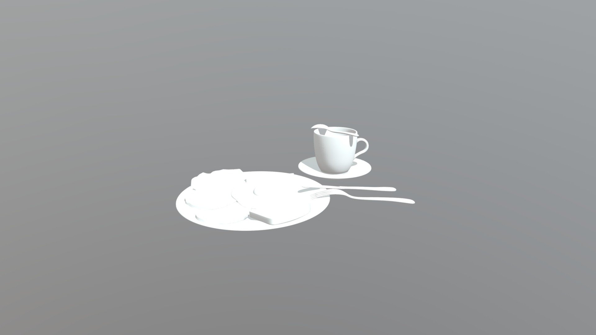 breakfast - Download Free 3D model by cgheydary [69bc73f] - Sketchfab
