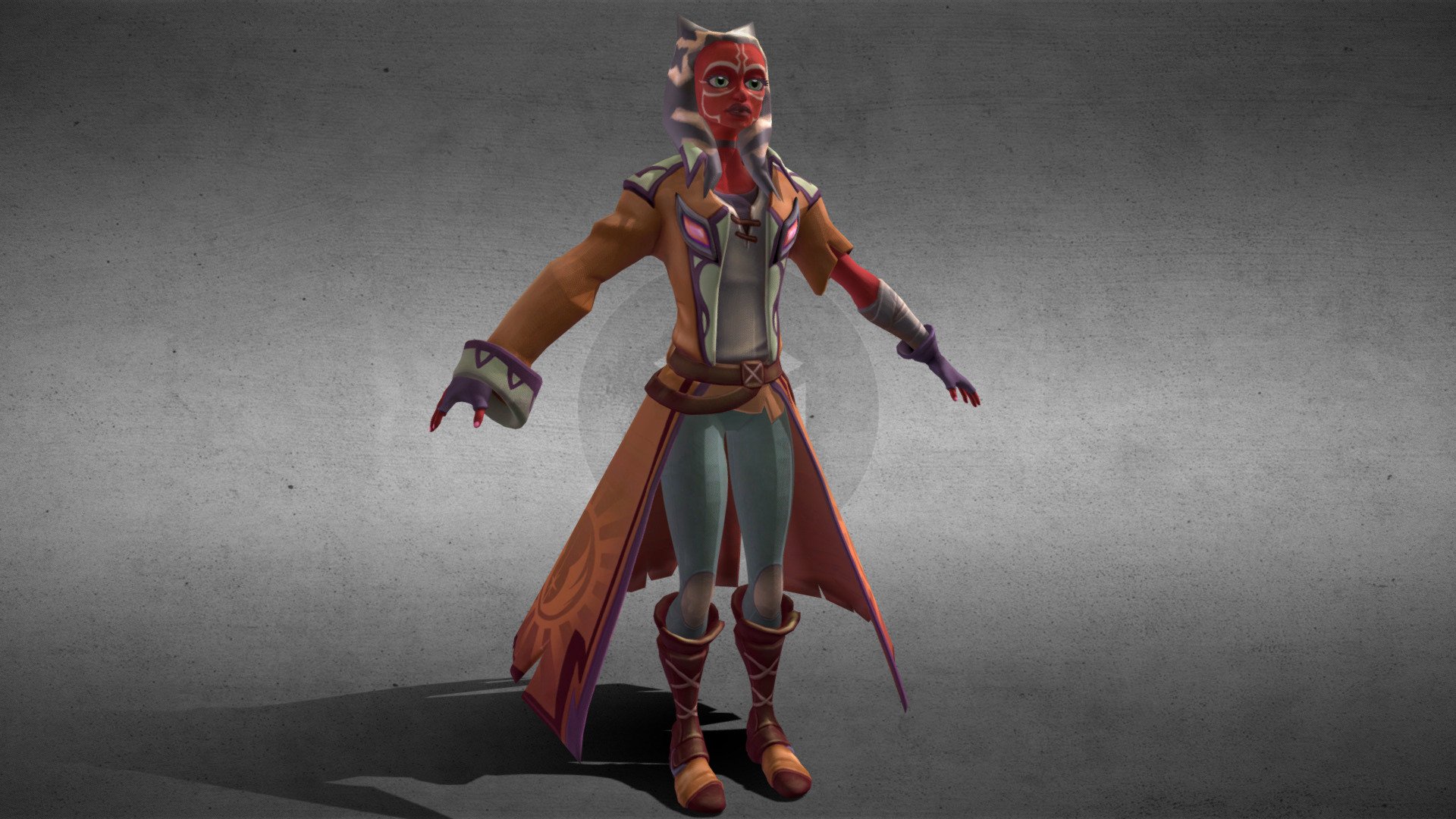Akira Tano - 3D model by prizrakps [69bd1b7] - Sketchfab