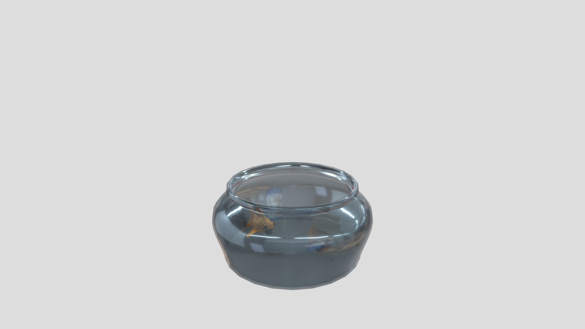 Fish Bowl - 3D model by ayden.baker [69bd721] - Sketchfab
