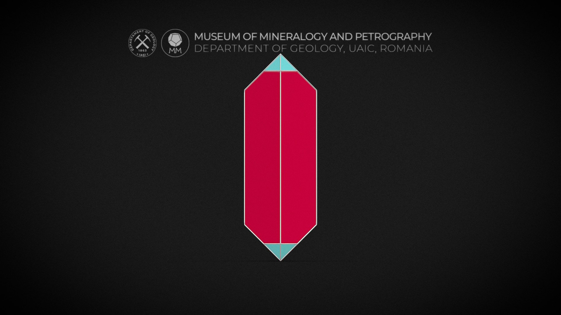 Crystallographic form of Atacamite - 3D model by Museum of Mineralogy ...