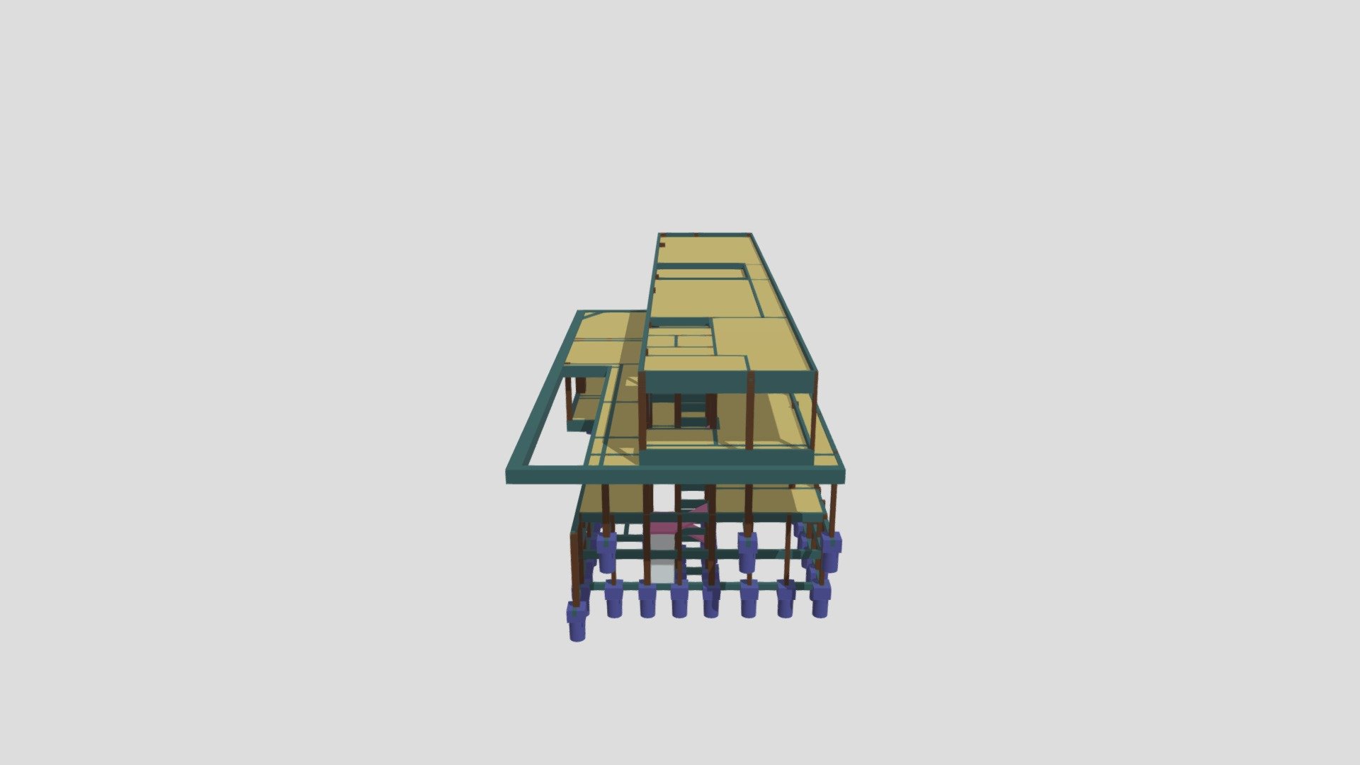 3D Residência RBA - Concomínio Verona - Download Free 3D model by ...