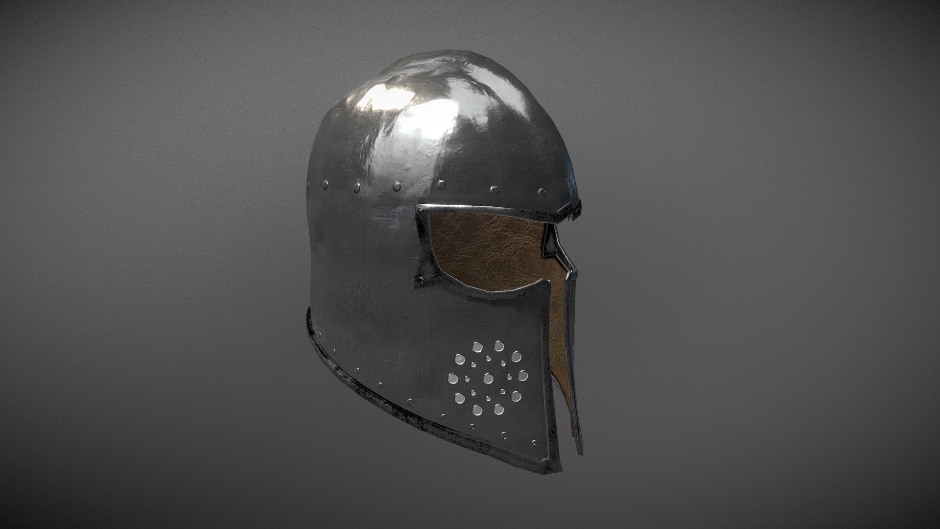 Barbuta Helmet - Download Free 3D model by Multipainkiller Studio ...
