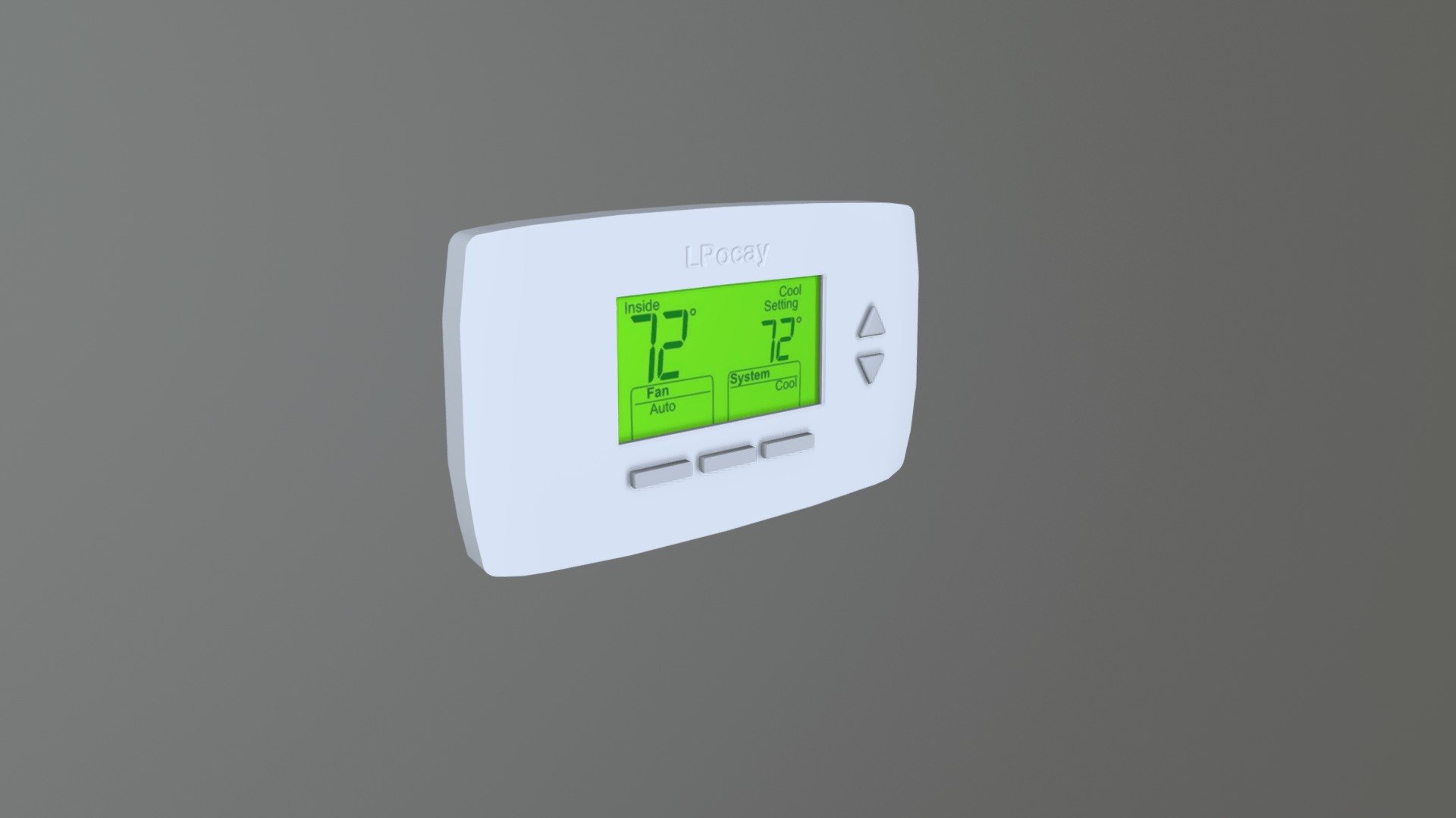 Thermostat - 3D model by Luigi Pocay (@LPocay) [69c1234] - Sketchfab