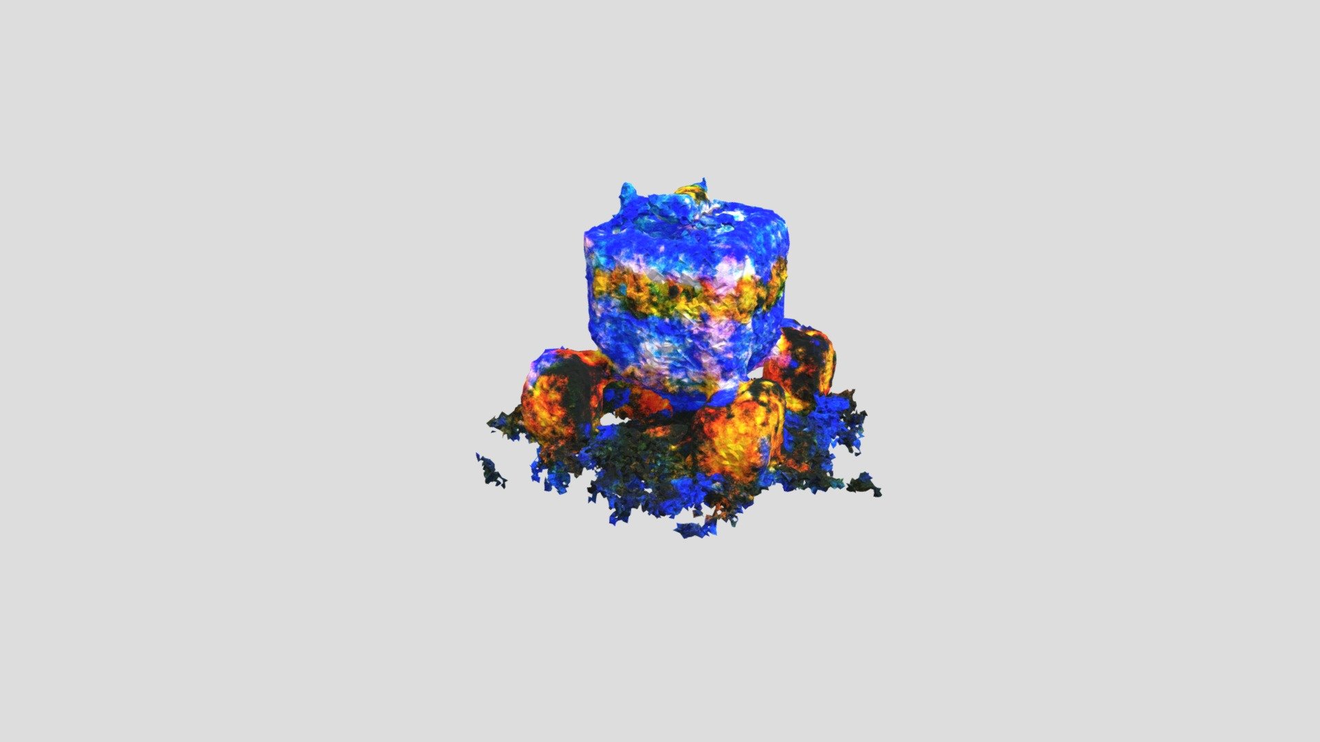 blue robot with tank treads - Download Free 3D model by Mirage ...