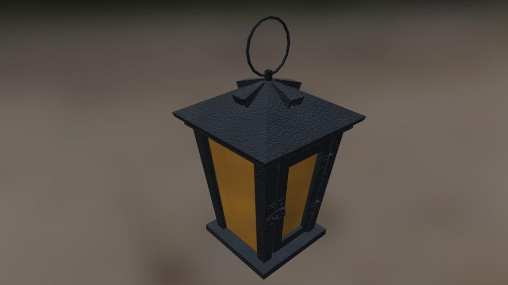 Medieval Lantern - 3D model by BGavi [69c1c60] - Sketchfab