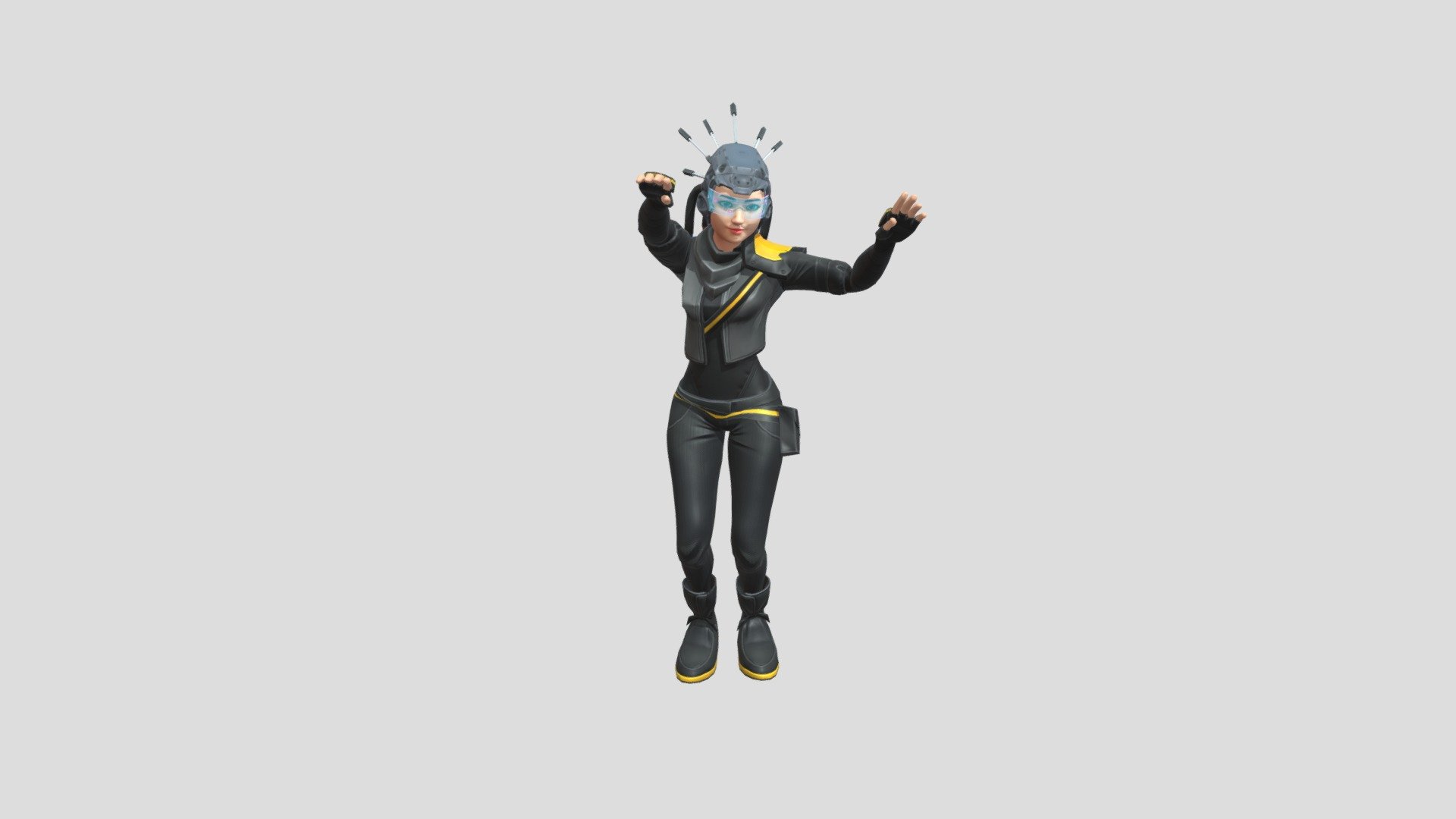 Cyberpunk_yiqi - Download Free 3D model by yiqi (@vanyiqi) [69c2258 ...