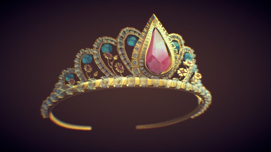 Elena of Avalor - Crown - Download Free 3D model by Jorge Vásquez Pérez ...