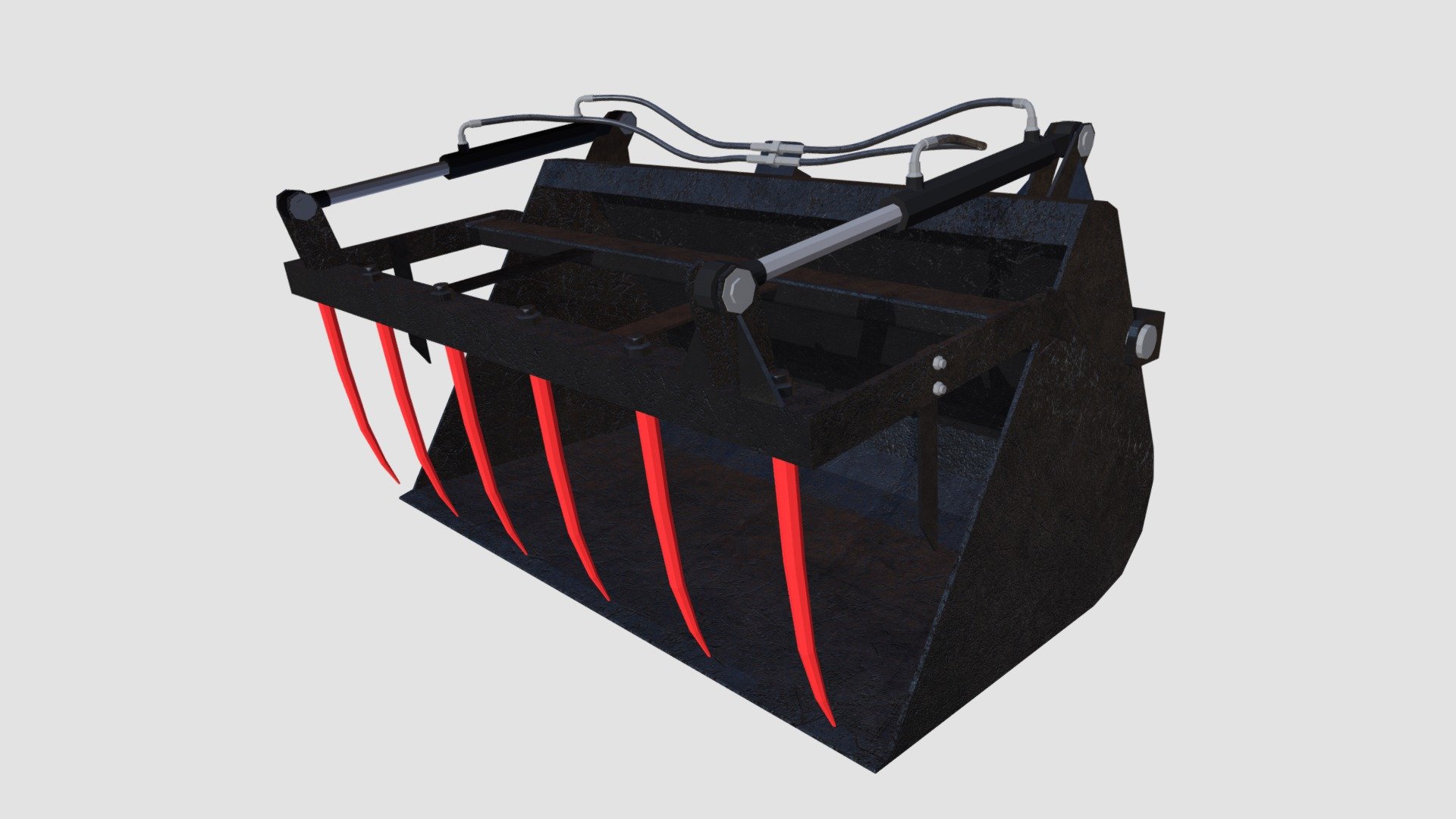 loader bucket - Buy Royalty Free 3D model by Evermotion [69c429d ...