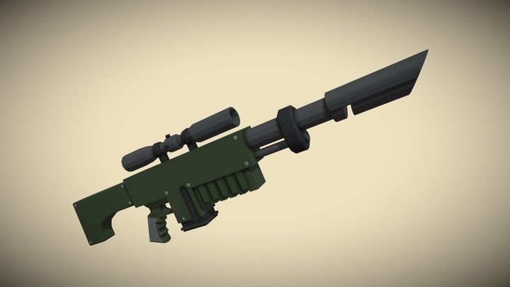 Lasgun 3D models - Sketchfab