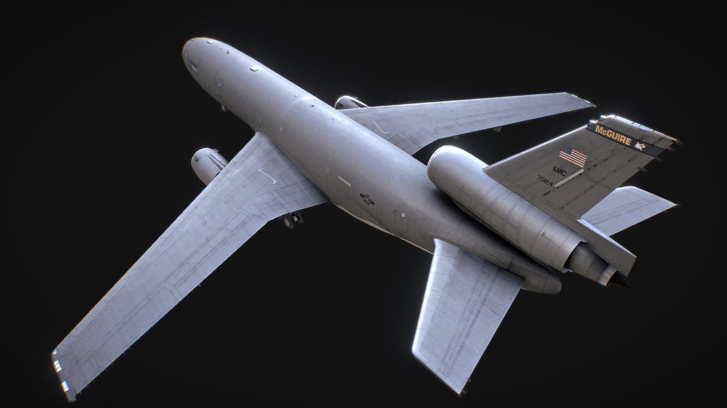 Dc-10 - 3D model by nckreuz [69c4fb7] - Sketchfab