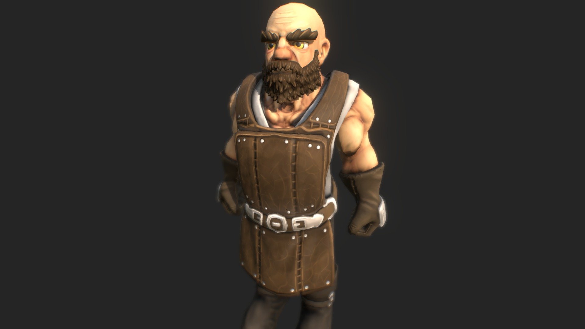 Dwarven Blacksmith - 3D model by LylekGames [69c57ea] - Sketchfab
