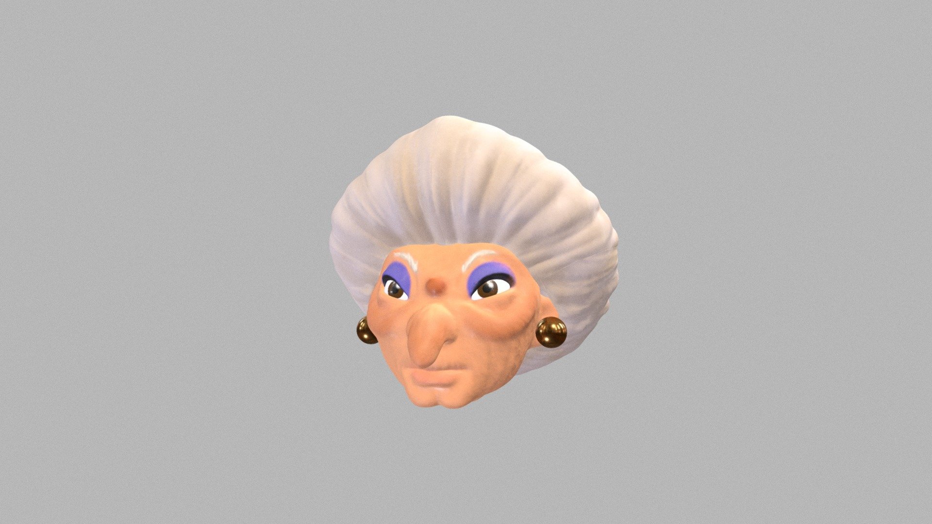 Yubaba - Download Free 3D model by Leon Da Kimchi (@dakimchi) [69c58dc ...