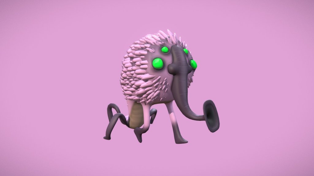 Alien Creature 4 - 3D model by Daniel Pełka (@dnplk) [69c7b4b] - Sketchfab