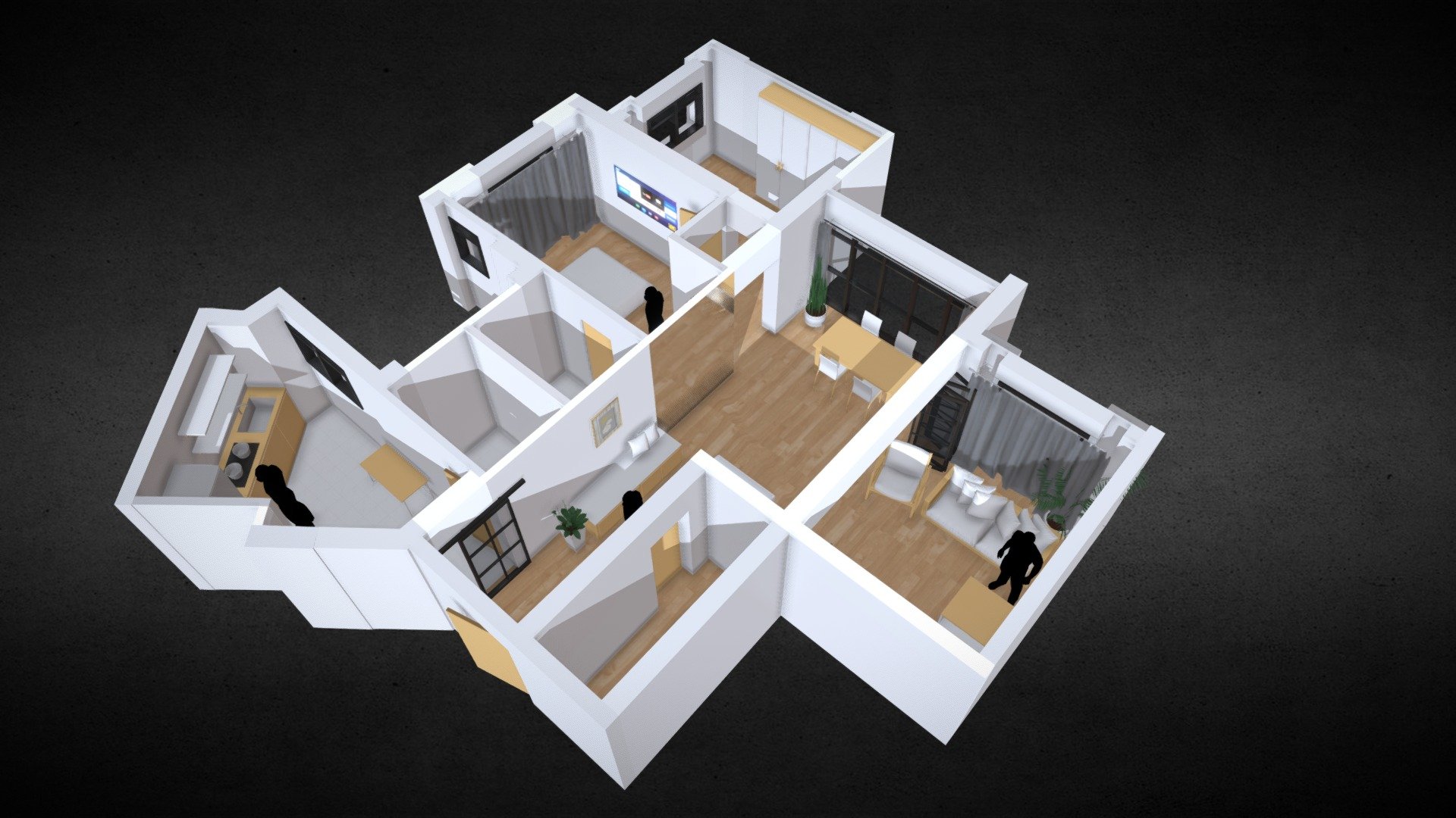 Hdb - Download Free 3D model by Steven Mai (@aptronics) [69ca0aa ...
