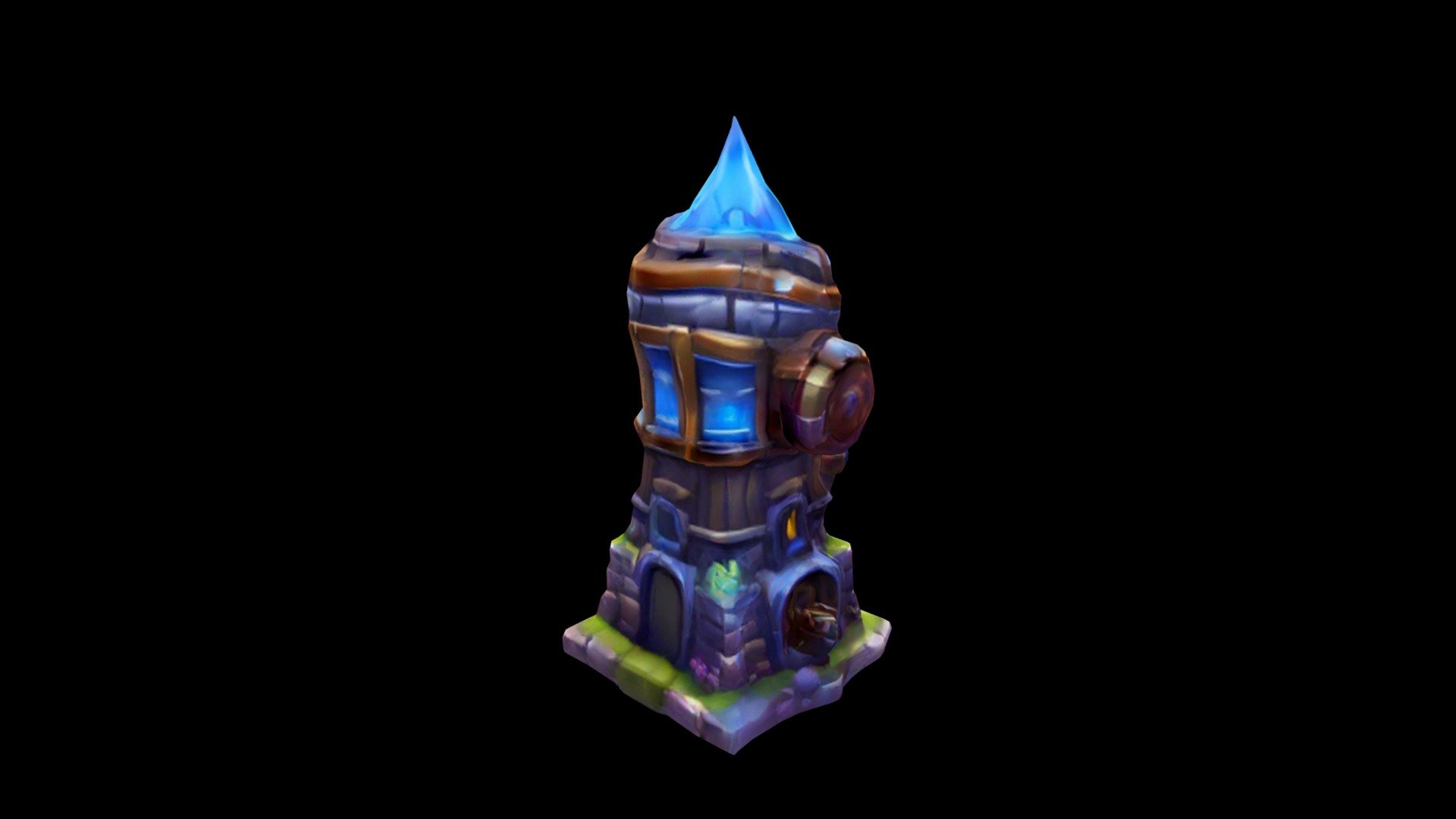 Tower Fall RTS building 00204fe3-574a-46e0-a58d- - Download Free 3D ...