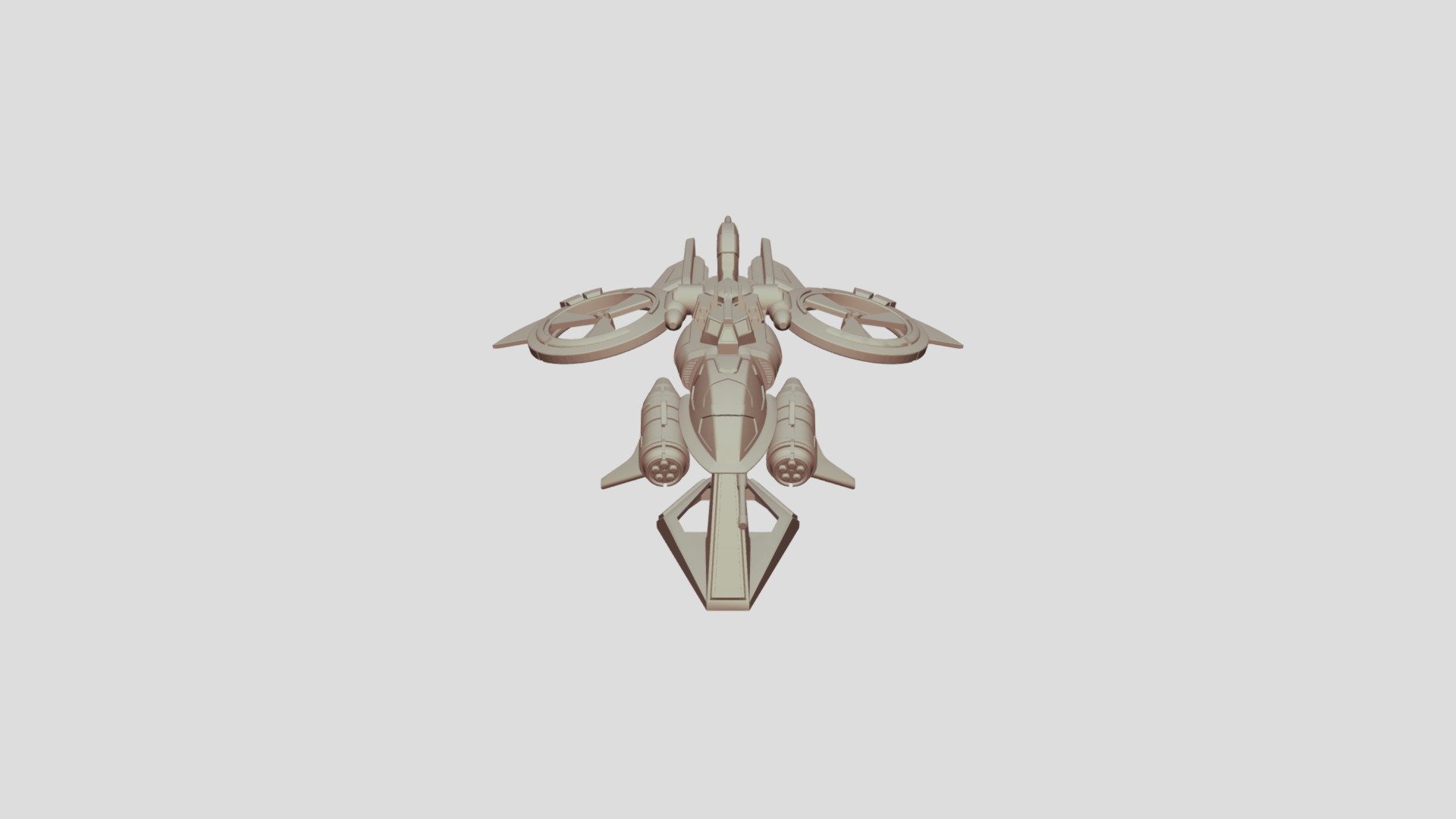 Banshee-starcraft2 - 3D model by francystudio3d [69cc17d] - Sketchfab