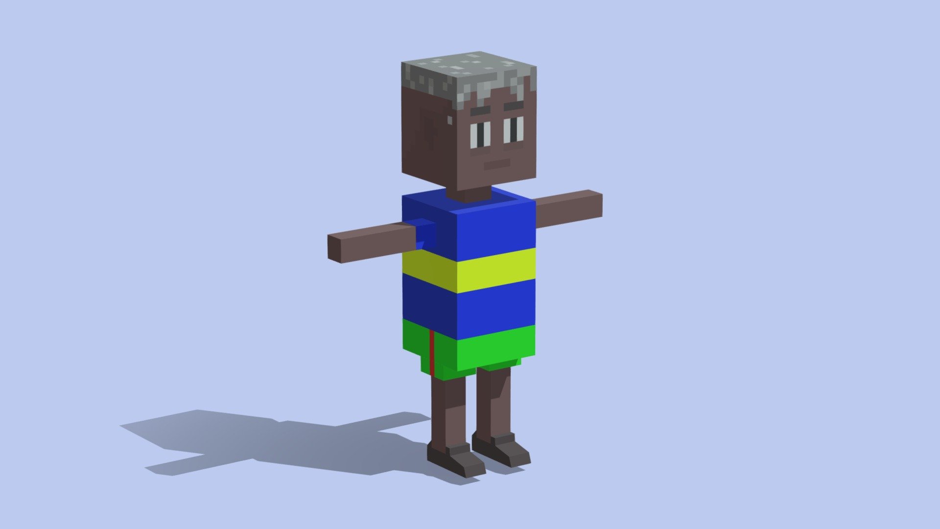 Persona low poly - Download Free 3D model by zaro (@lnzaro) [69cc78a ...