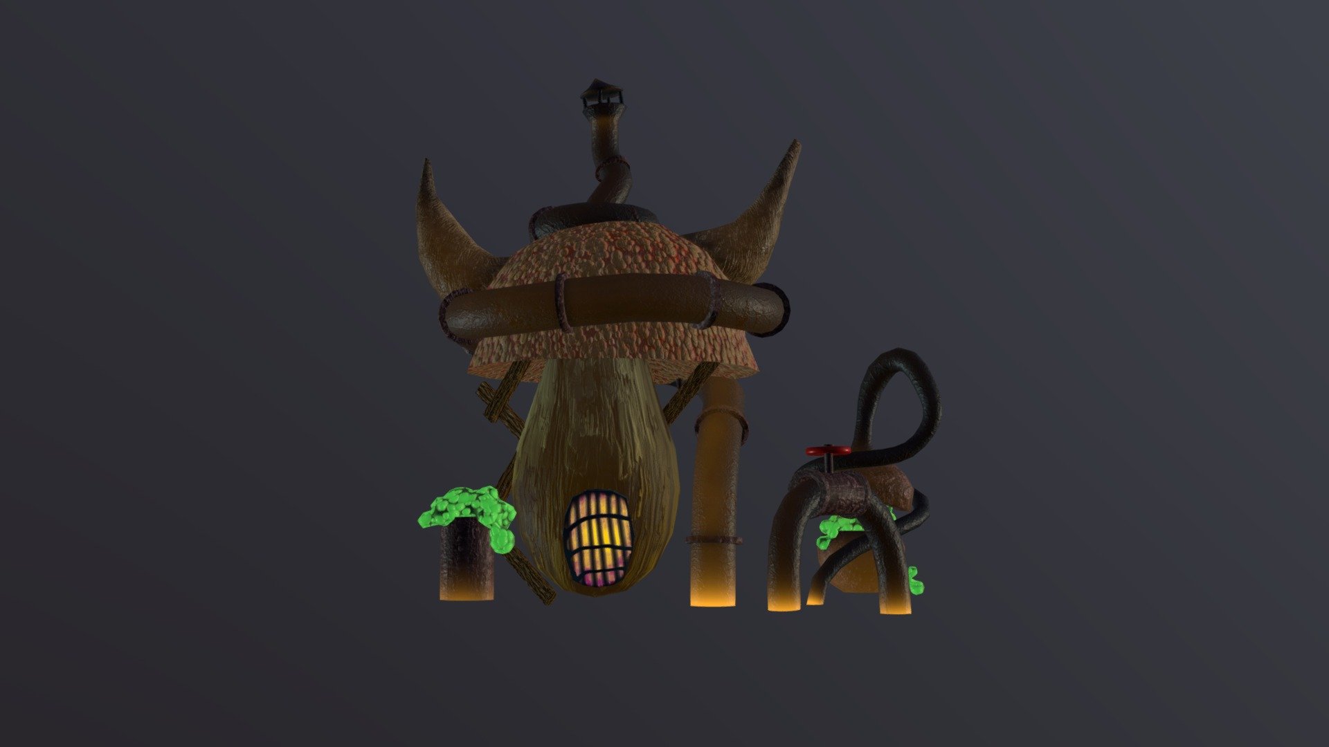 Devel Shroom - Download Free 3D model by Renderthing [69cda69] - Sketchfab