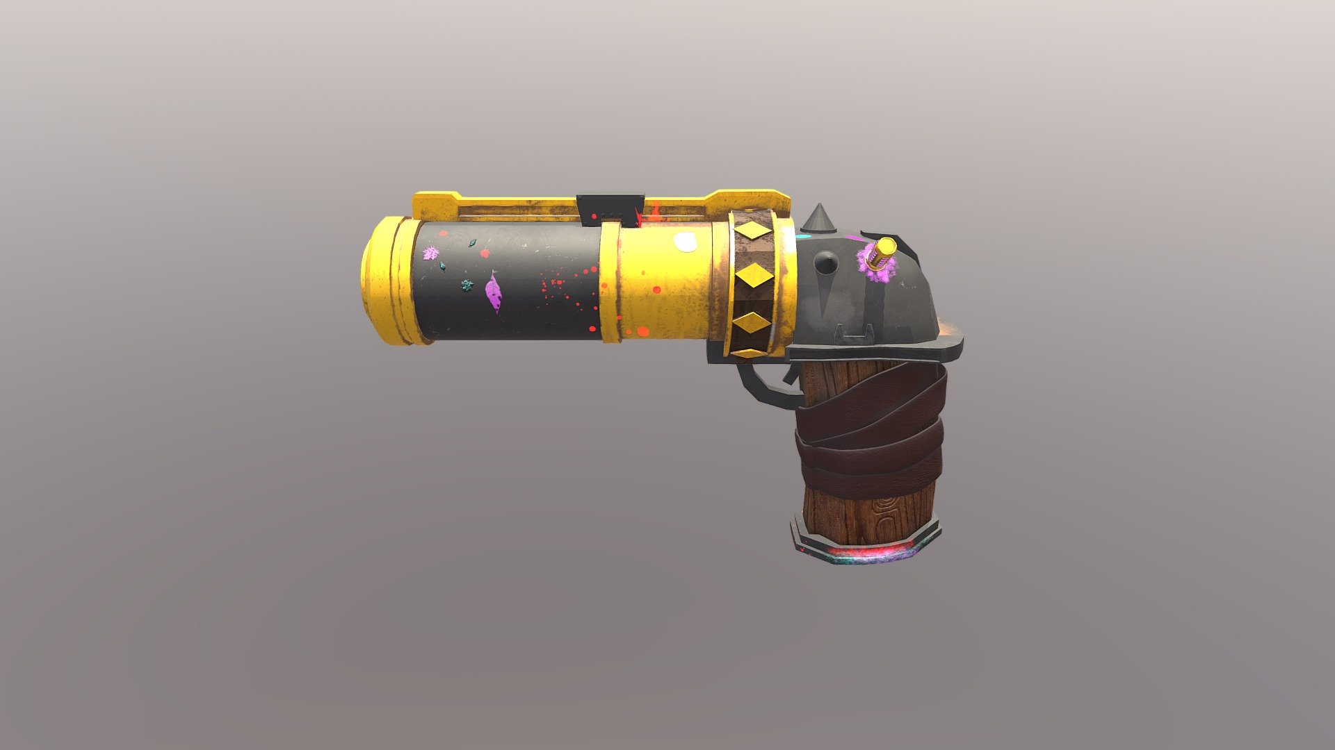 sheriff gun - 3D model by nagisa (@asylentknight.ah) [69ce8c3] - Sketchfab