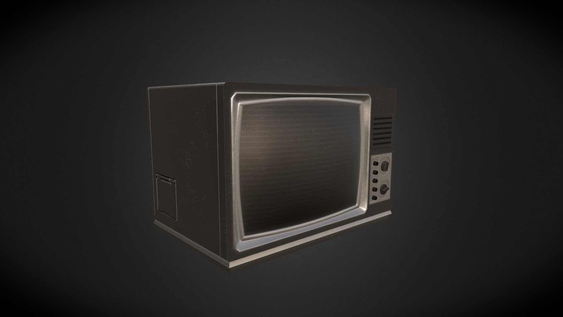 TV low poly - 3D model by MelissaB (@briere.melissa) [69cebd0] - Sketchfab
