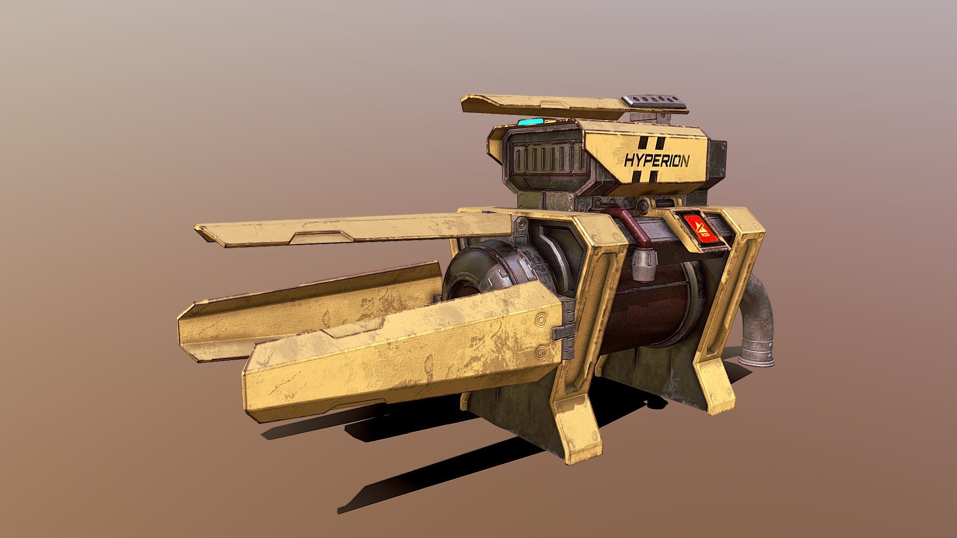Borderlands3 WaterPurifier - 3D model by Vivian Ho (@viviannho ...